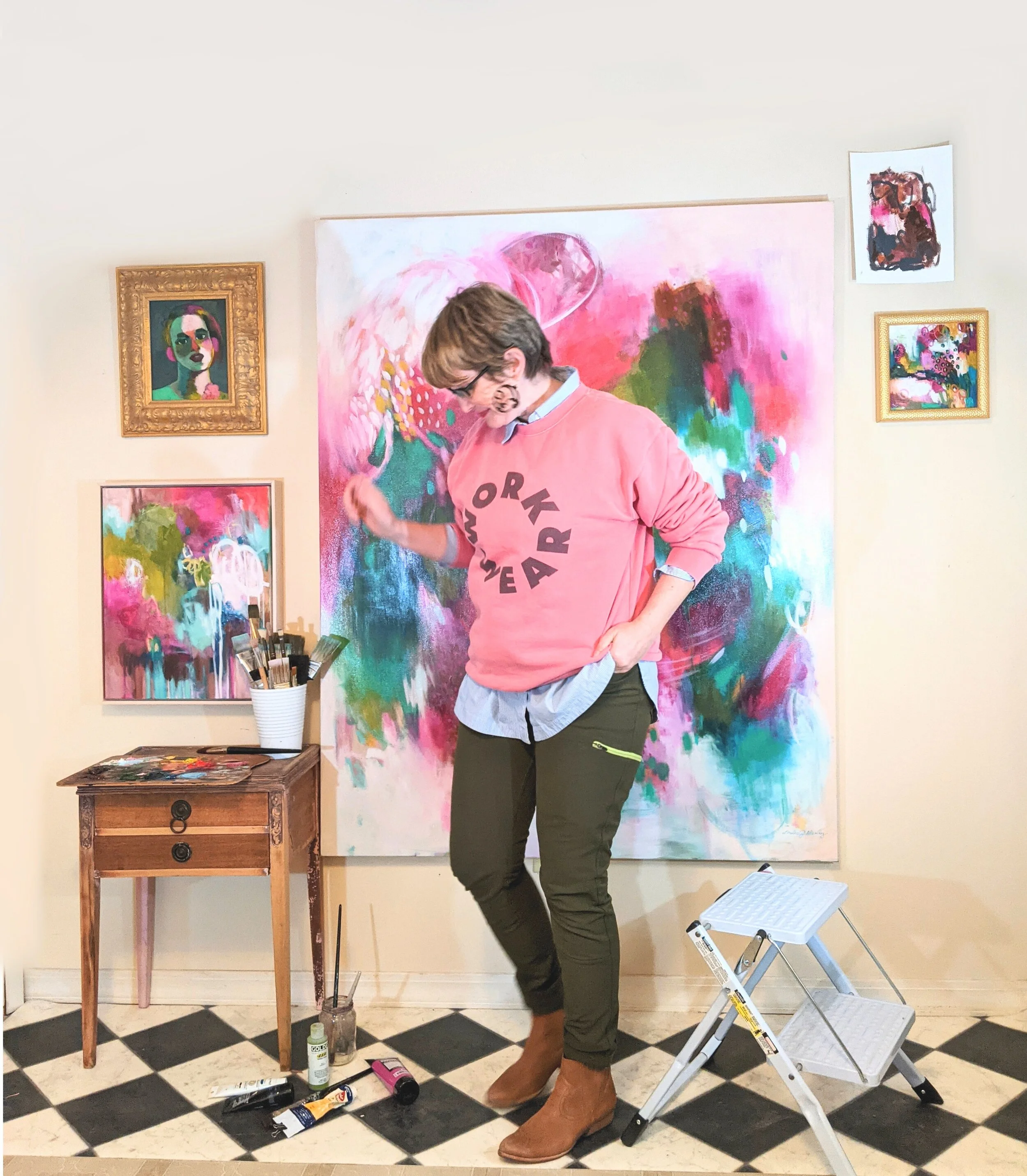 Meet Loralee, Artist of Loralee Fine Art — Glow Workwear - soft, strong ...