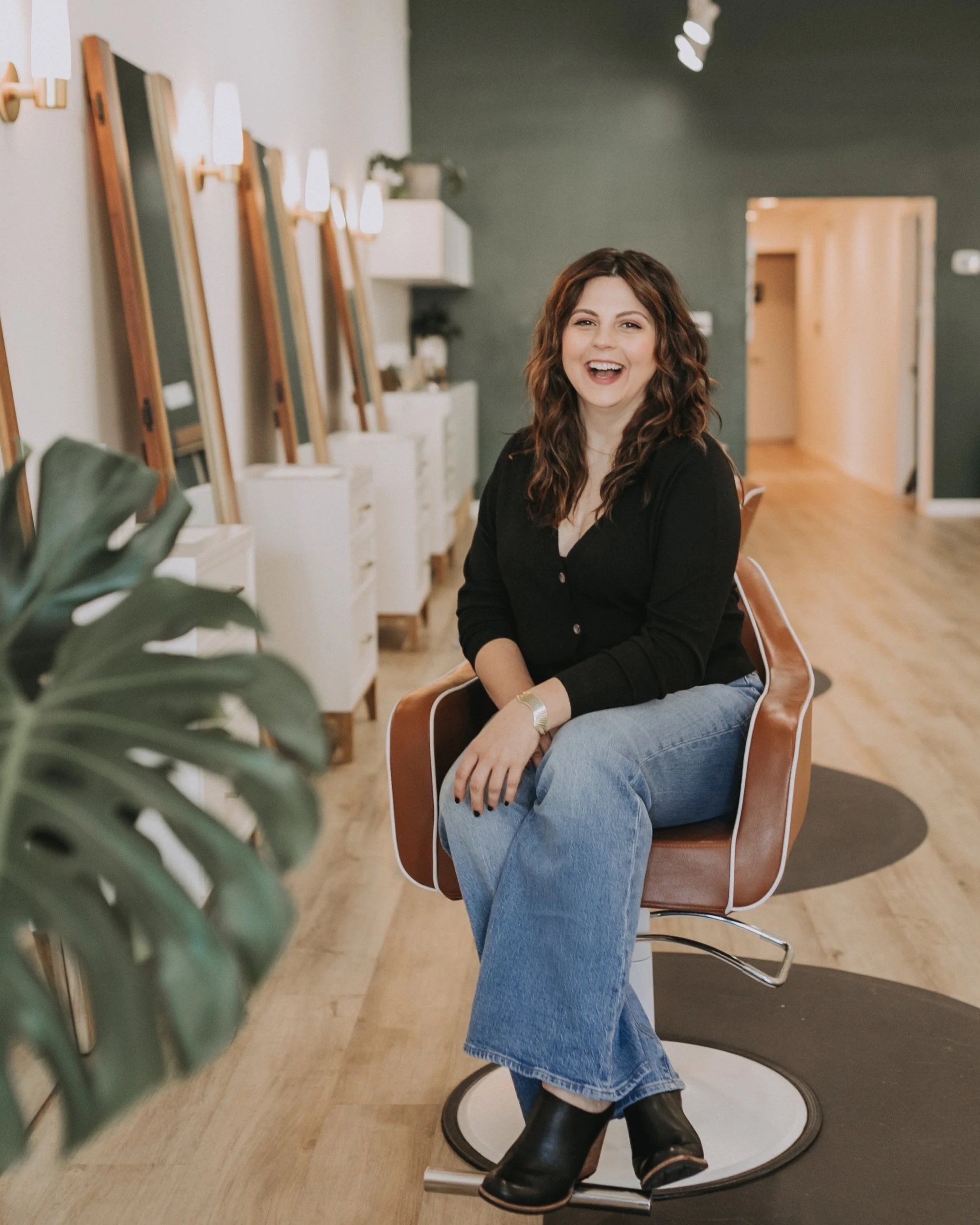 Andrea Ivey - hair stylist and extension specialist — Fern & Ivy Hair Haus