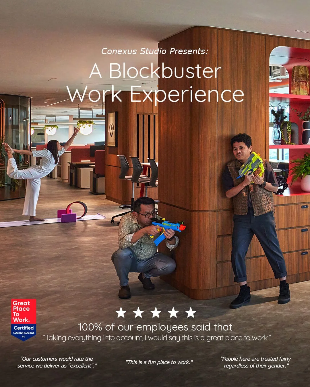 精彩绝伦的工作体验 — ⚫⚪Conexus工作室