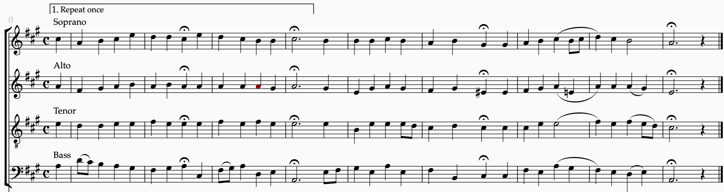 The Bach Chorale Exercise — Jordan Ali
