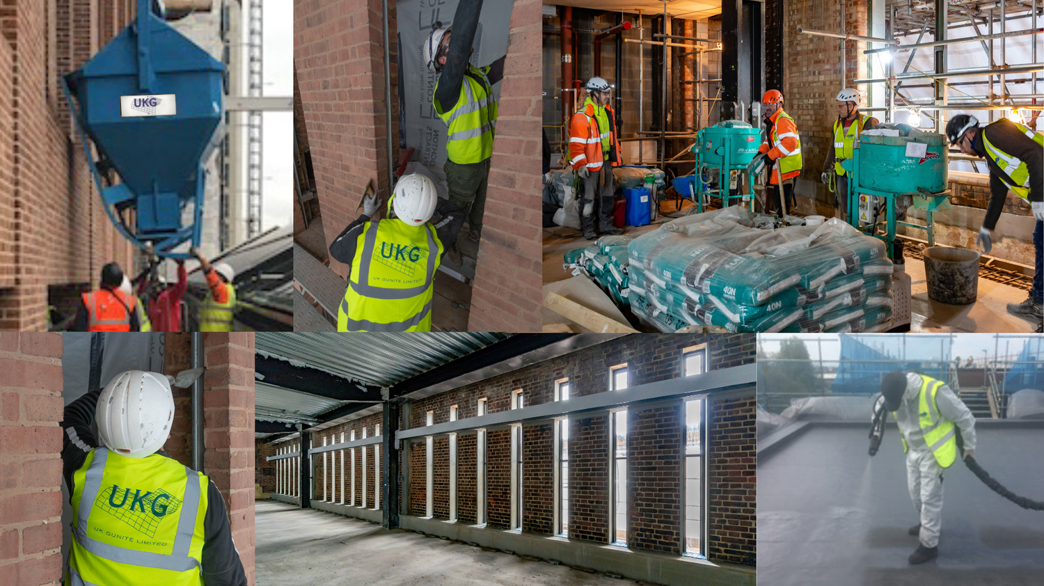 UKG 30 yrs expertise in external refurb & structural repair