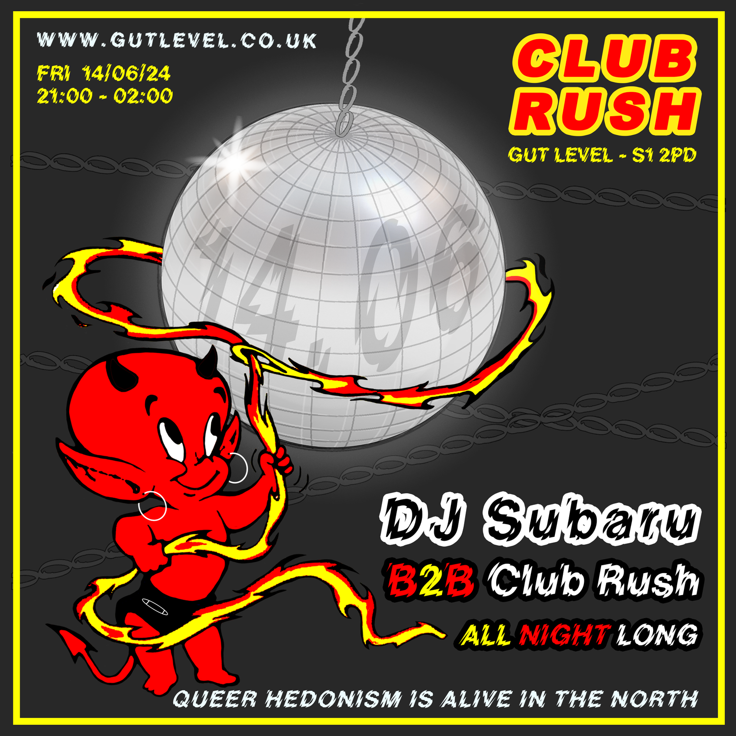 Club Night: Club Rush w/ DJ Subaru — GUT LEVEL