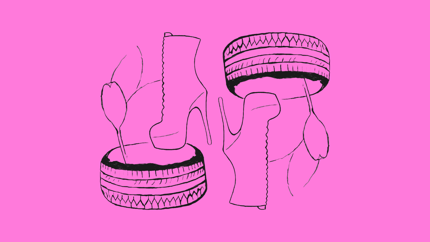 Rubber Life Drawing @ Site Gallery — GUT LEVEL