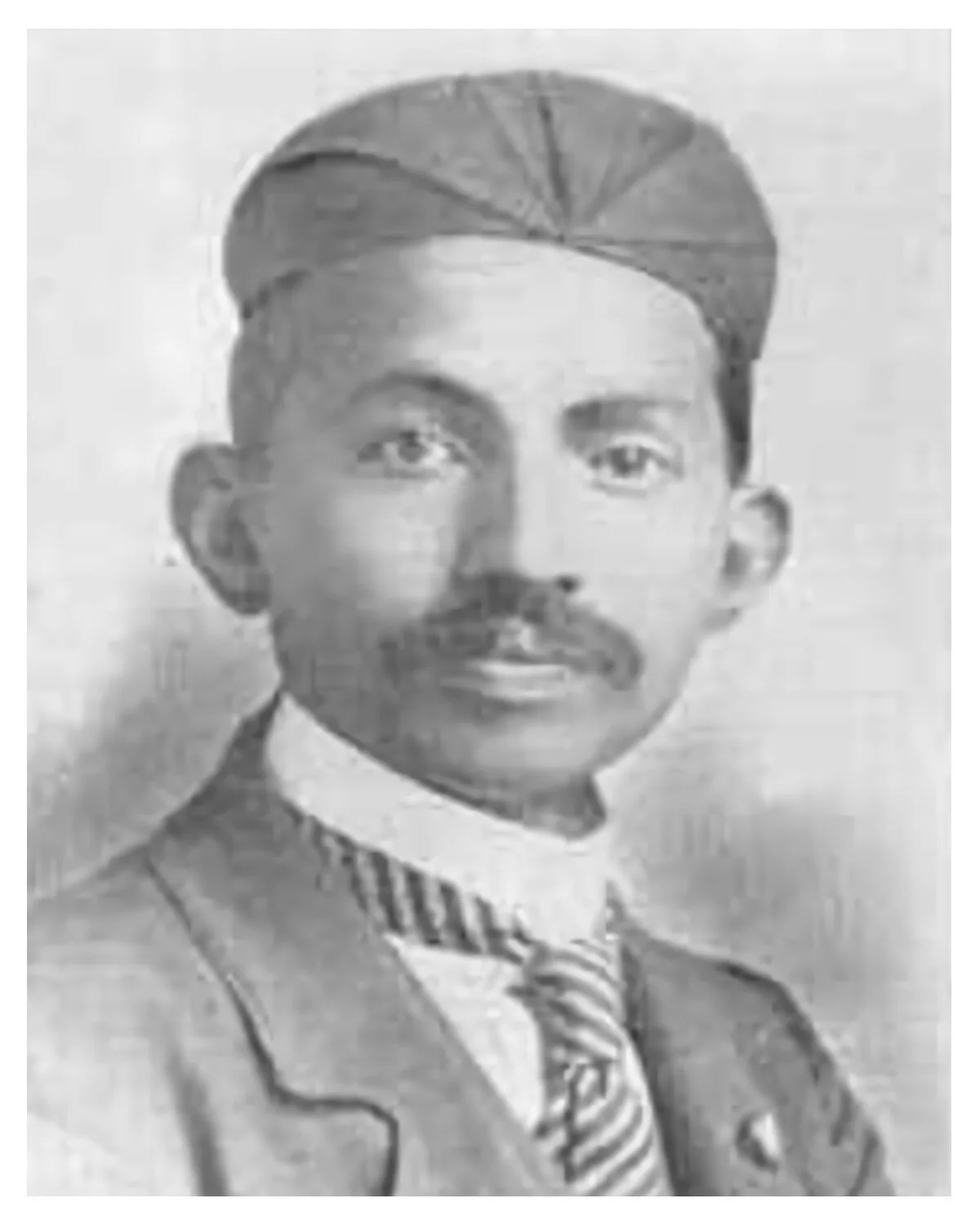 Young Mahatma Gandhi