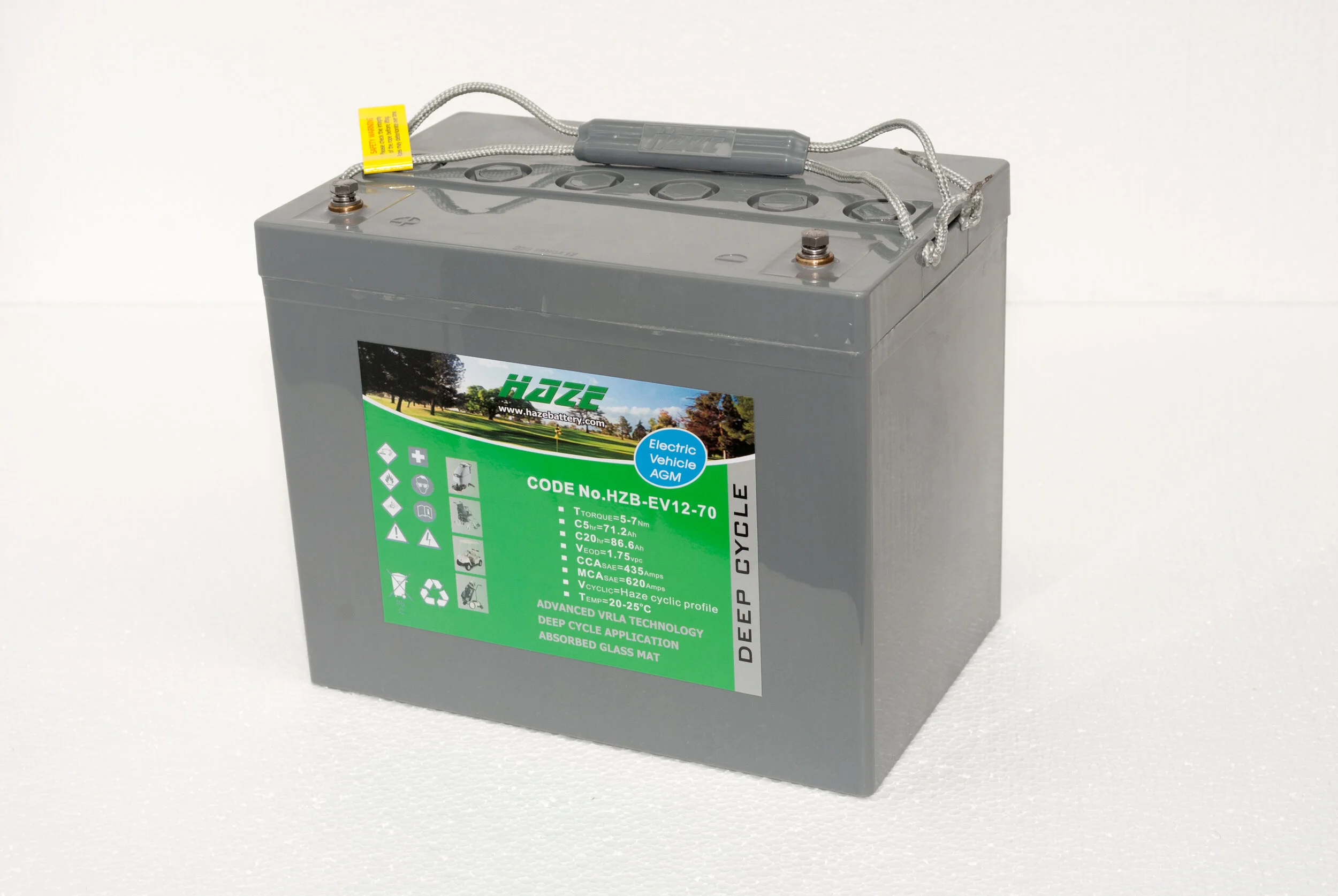 HZB-EV12-55EX Haze AGM Battery Zing Batteries