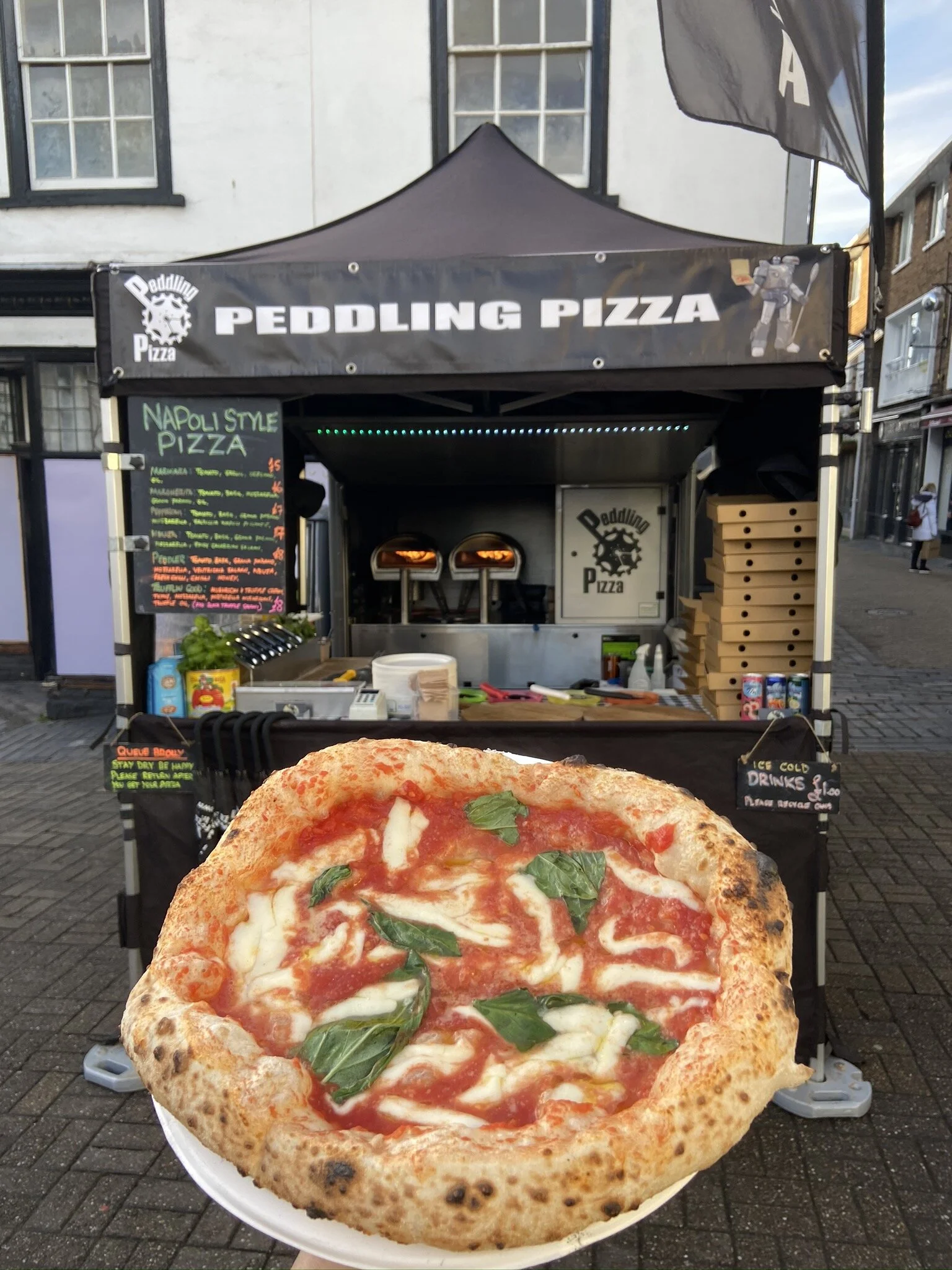 Peddling Pizza | St. Albans, Hertfordshire — We Are St. Albans