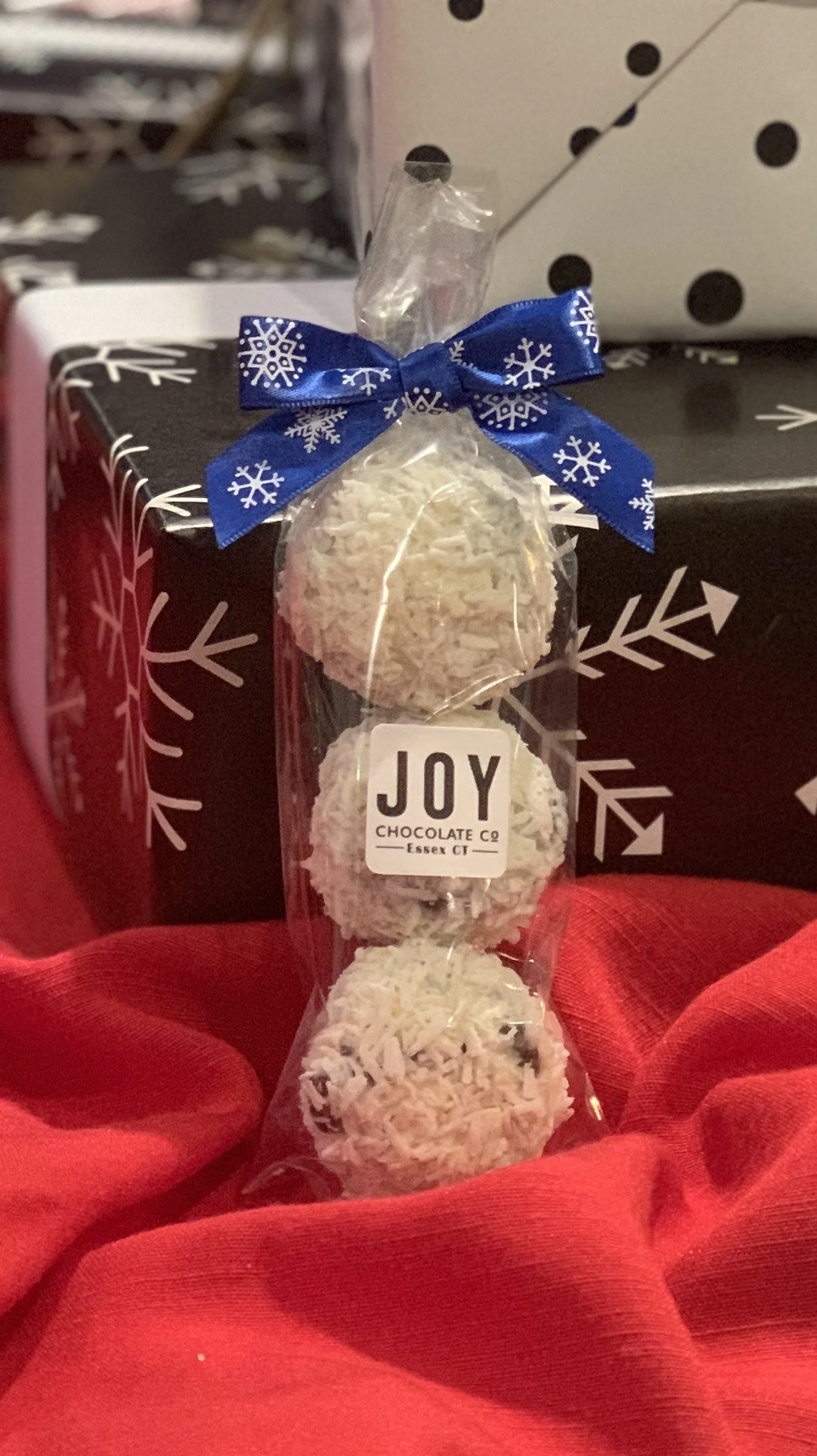 Coconut Snow Balls — Joy Chocolate Co.