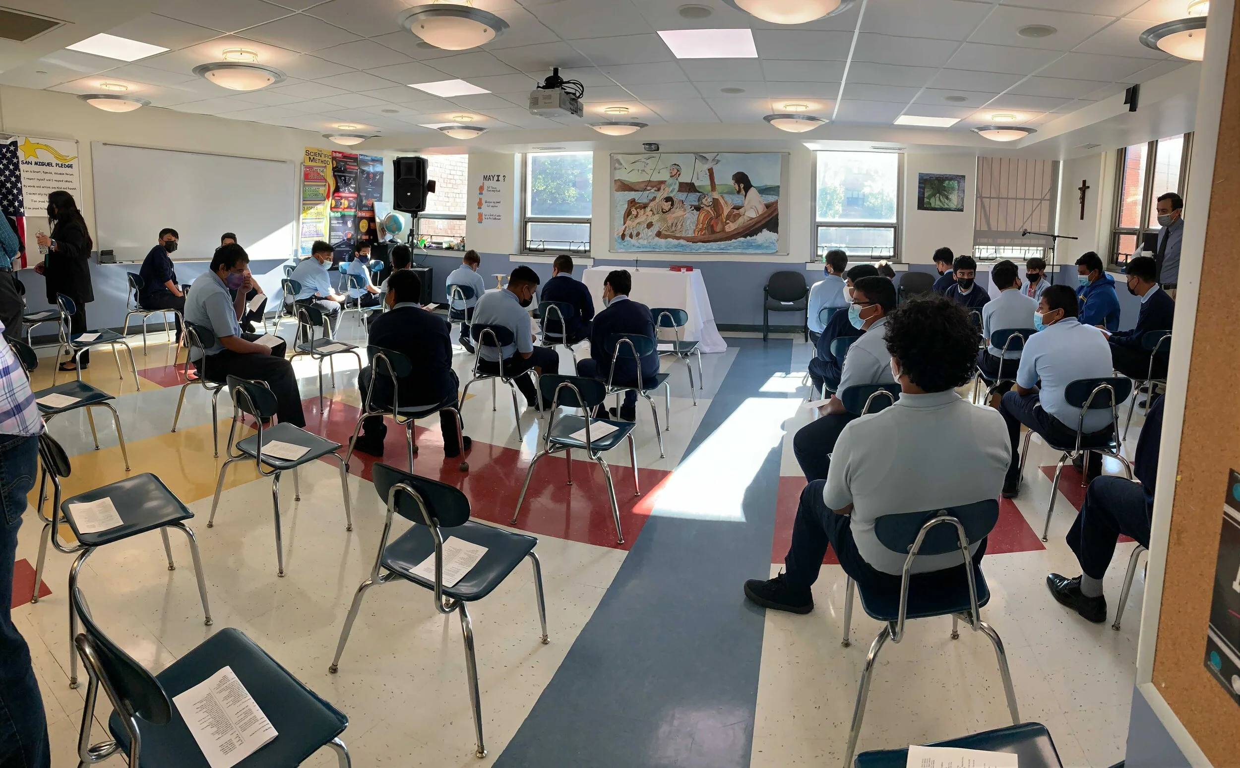 Cardinal Gregory Visits San Miguel School — San Miguel School