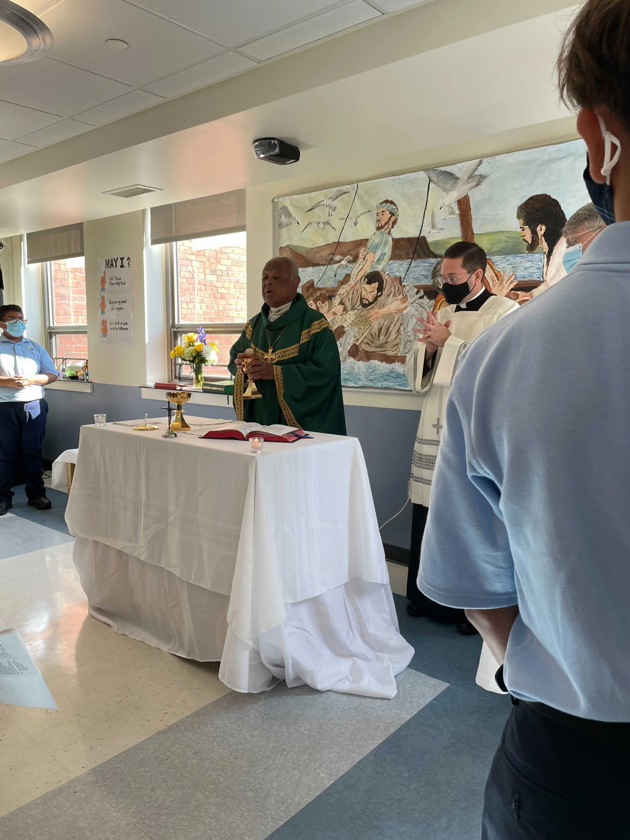 Cardinal Gregory Visits San Miguel School — San Miguel School