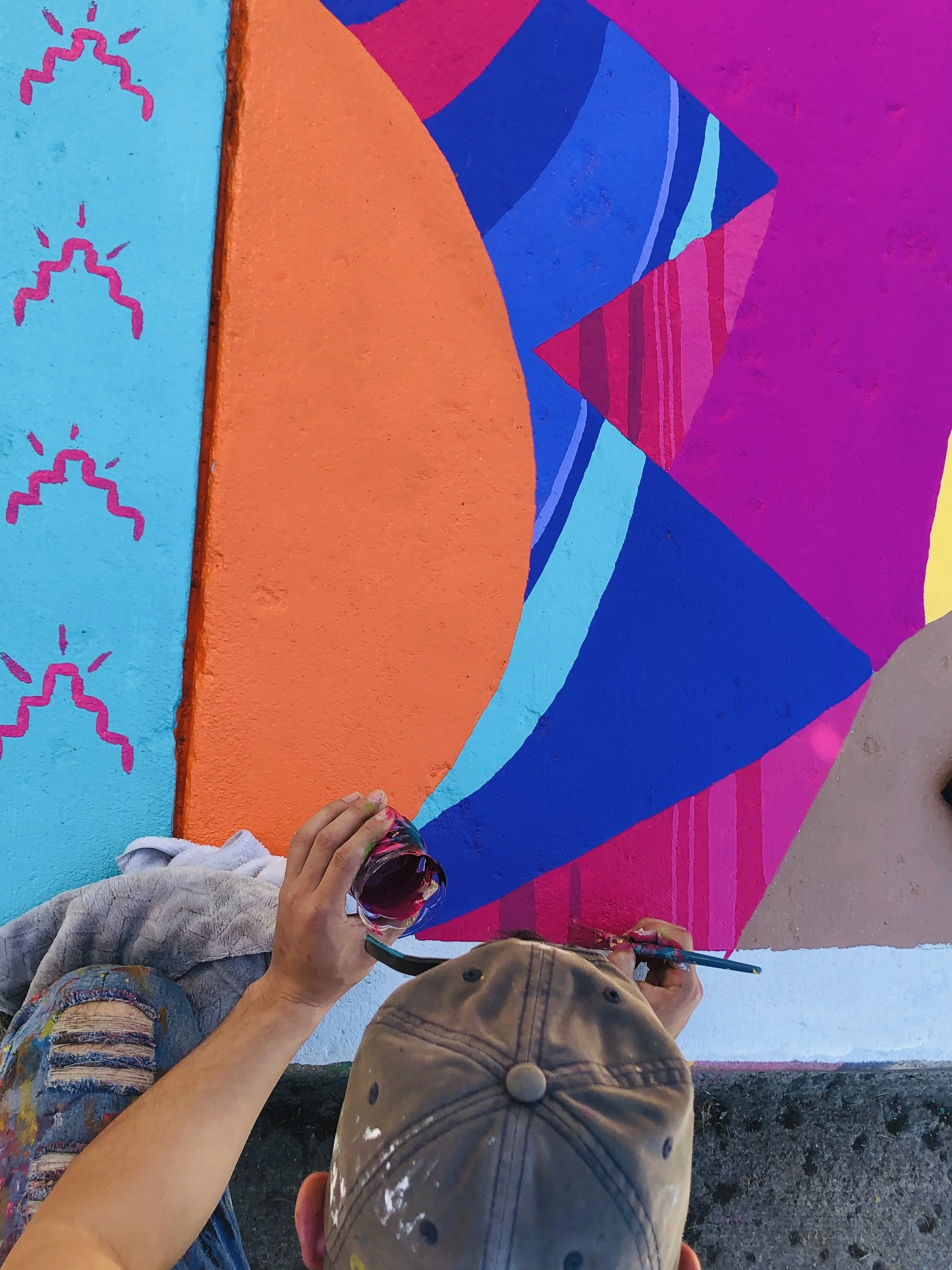 Sarape Ground Murals — 40 West ArtLine