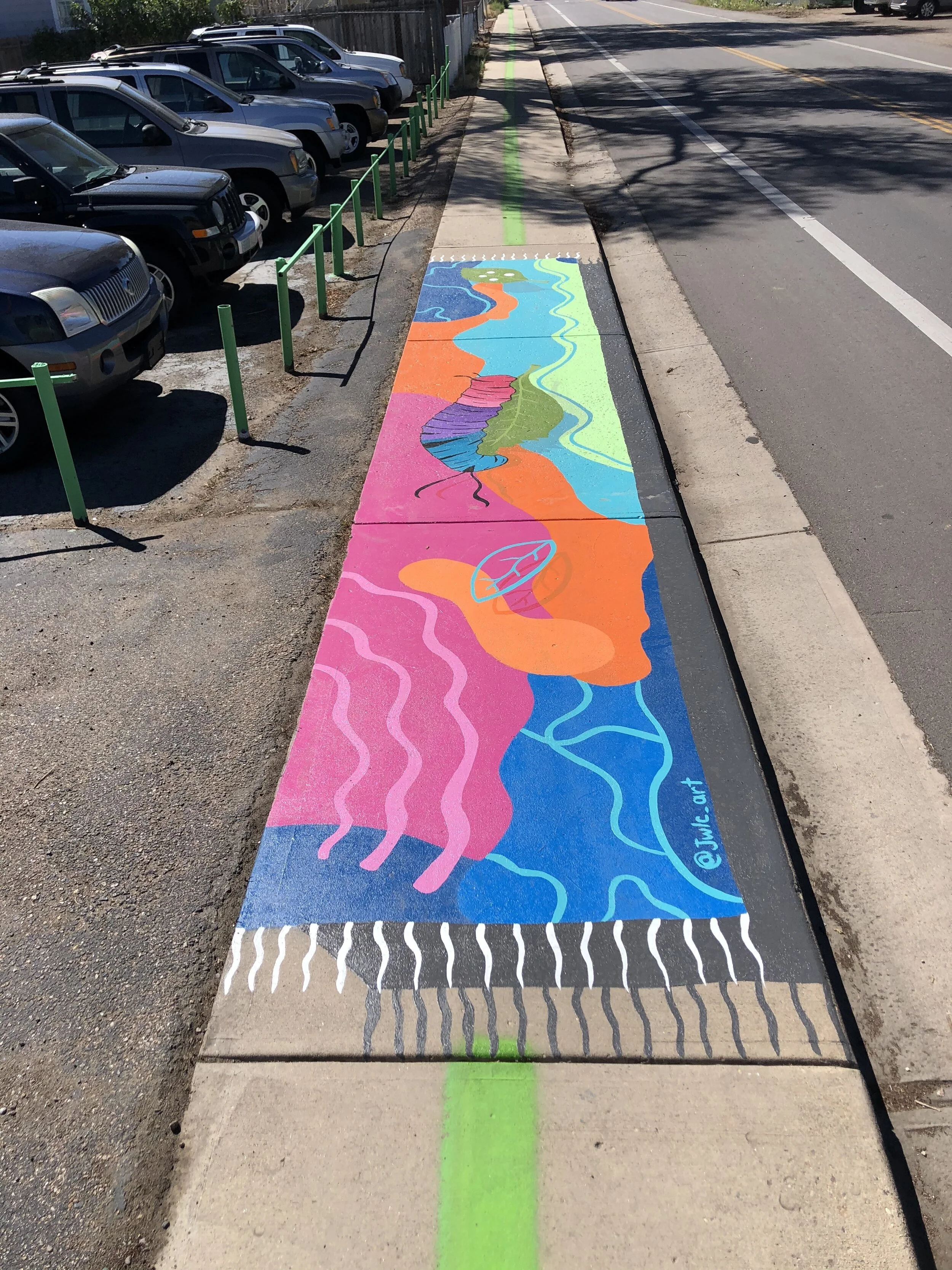 Sarape Ground Murals — 40 West ArtLine