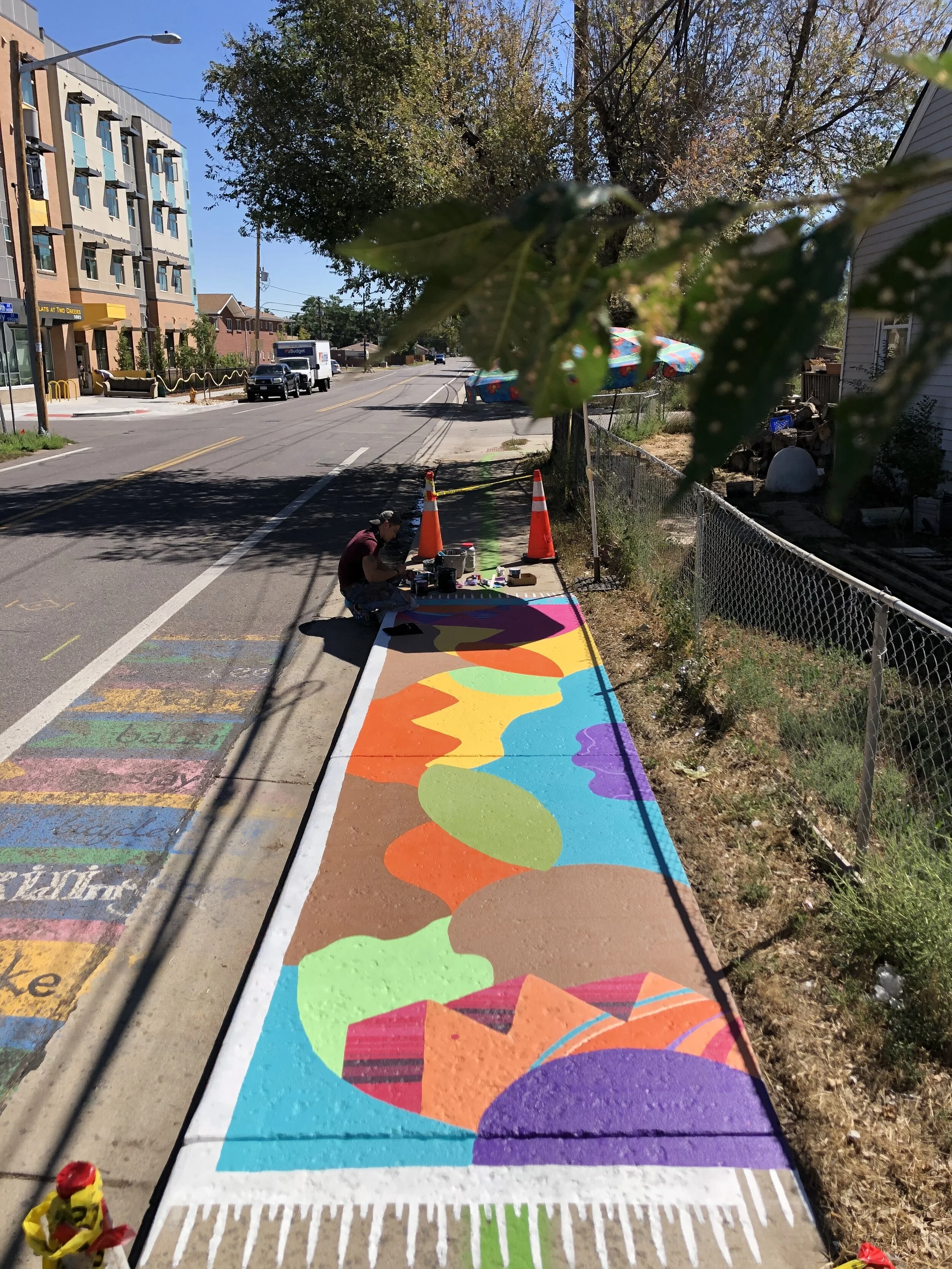 Sarape Ground Murals — 40 West ArtLine