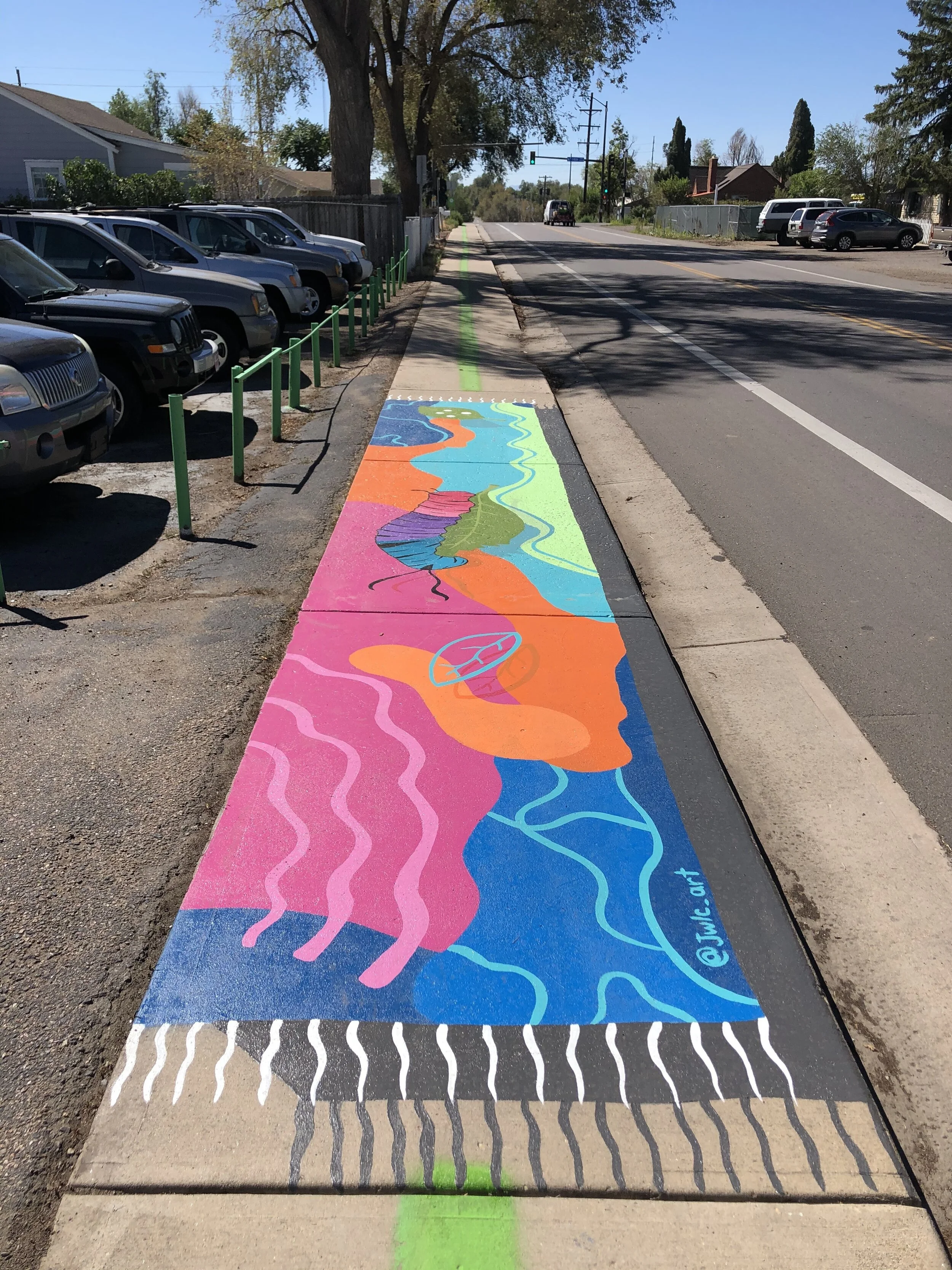 Sarape Ground Murals — 40 West ArtLine