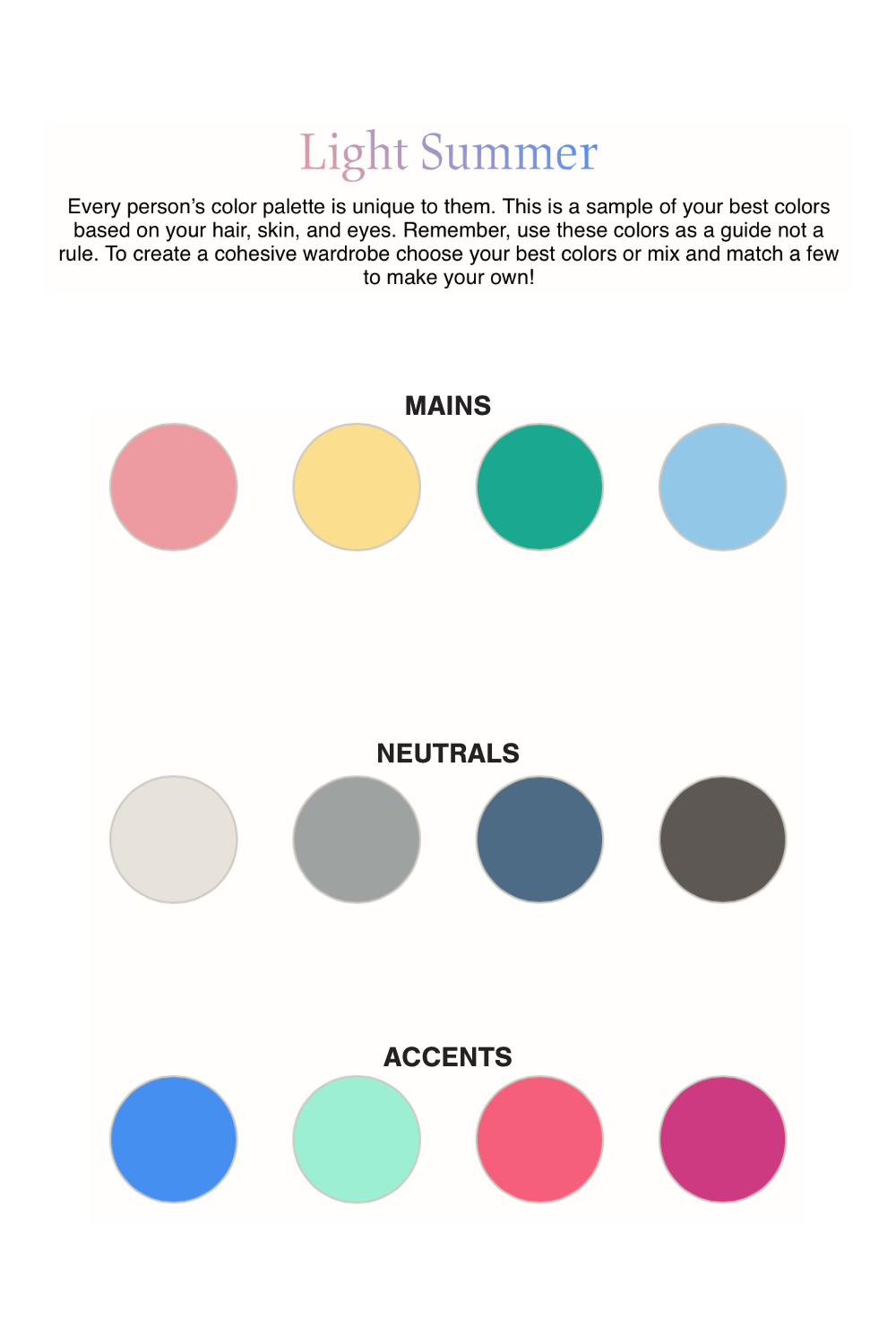 Cladwell | How To Create Your Personal Color Palette (FREE Color Quiz)