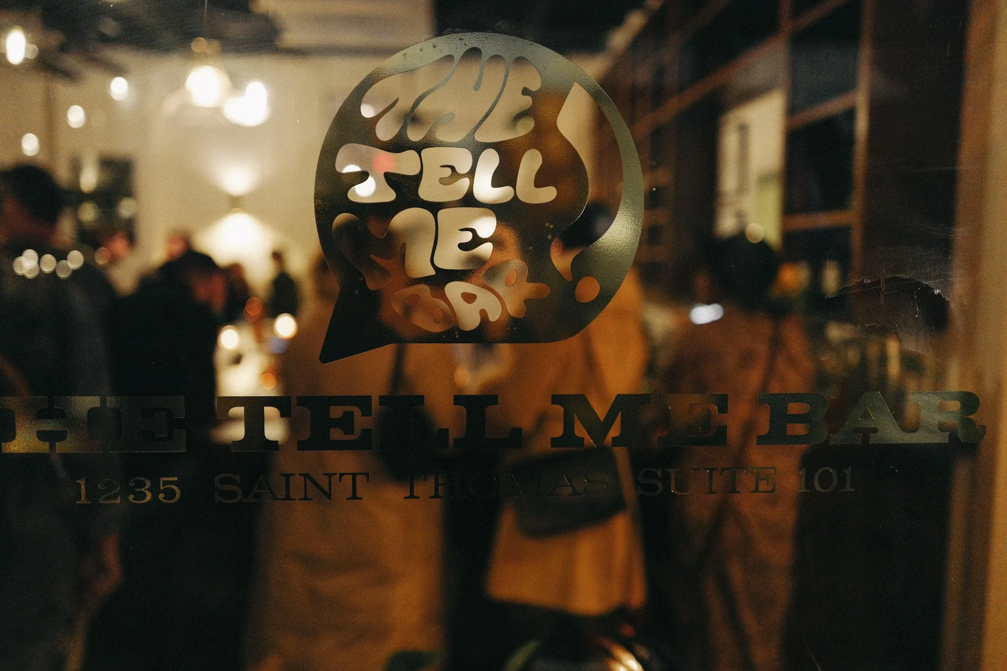 ABOUT — THE TELL ME BAR