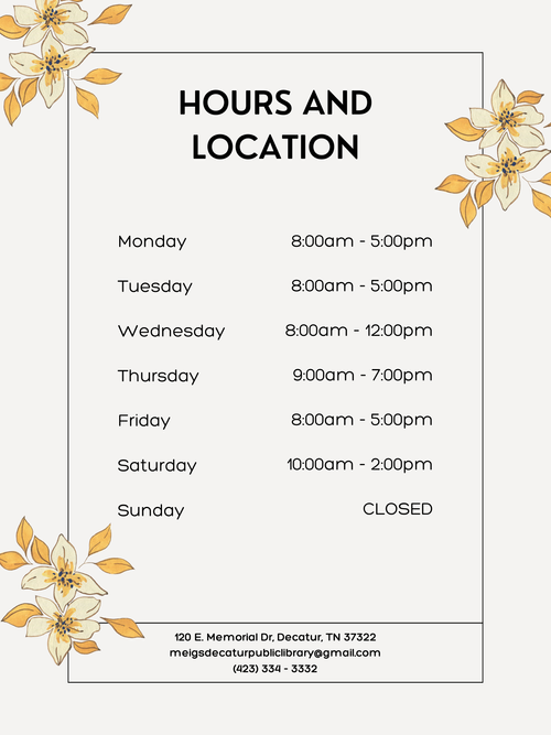 Meigs Decatur Public Library