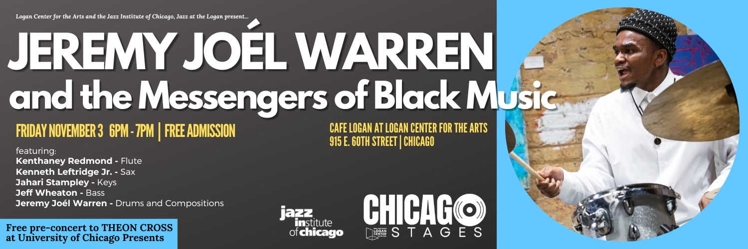 Chicago Stages and Jazz Institute of Chicago present Jeremy Joel Warren at Café Logan — Jazz ...