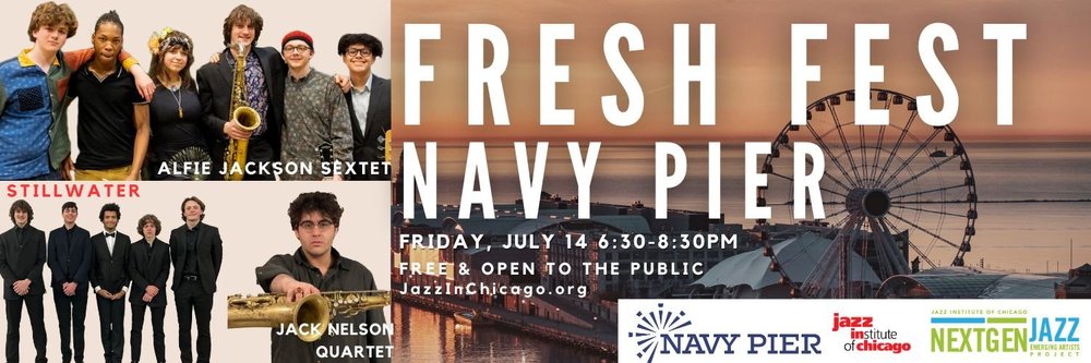 Fesh Fest at Navy Pier 2023 with live jazz — Jazz Institute of Chicago