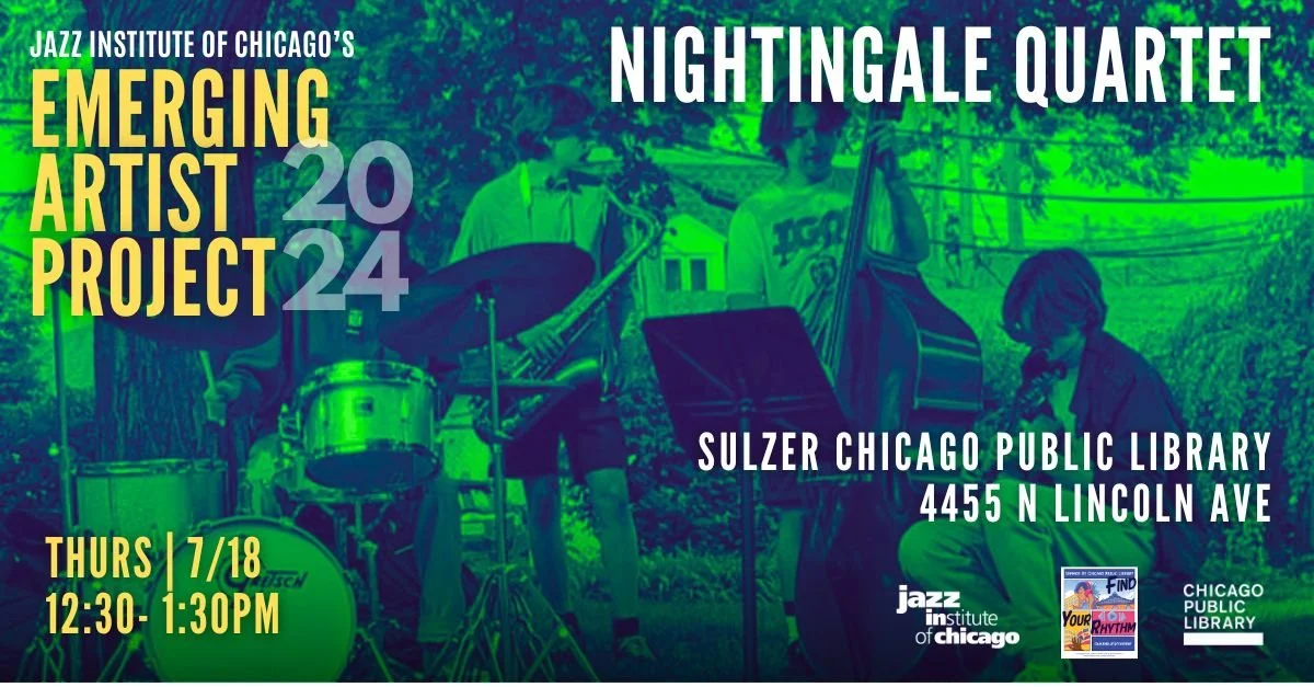 Jazz Links Nightingale Quartet at Sulzer Public Library in Chicago ...
