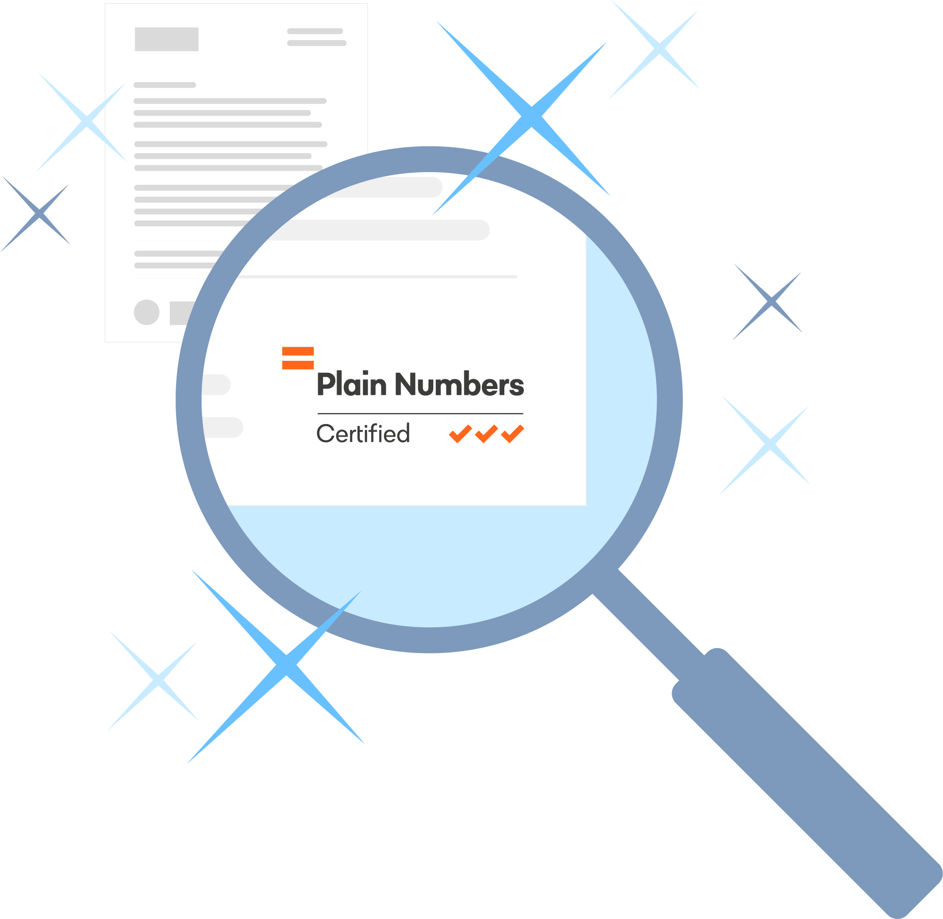 Plain Numbers Certification — Plain Numbers