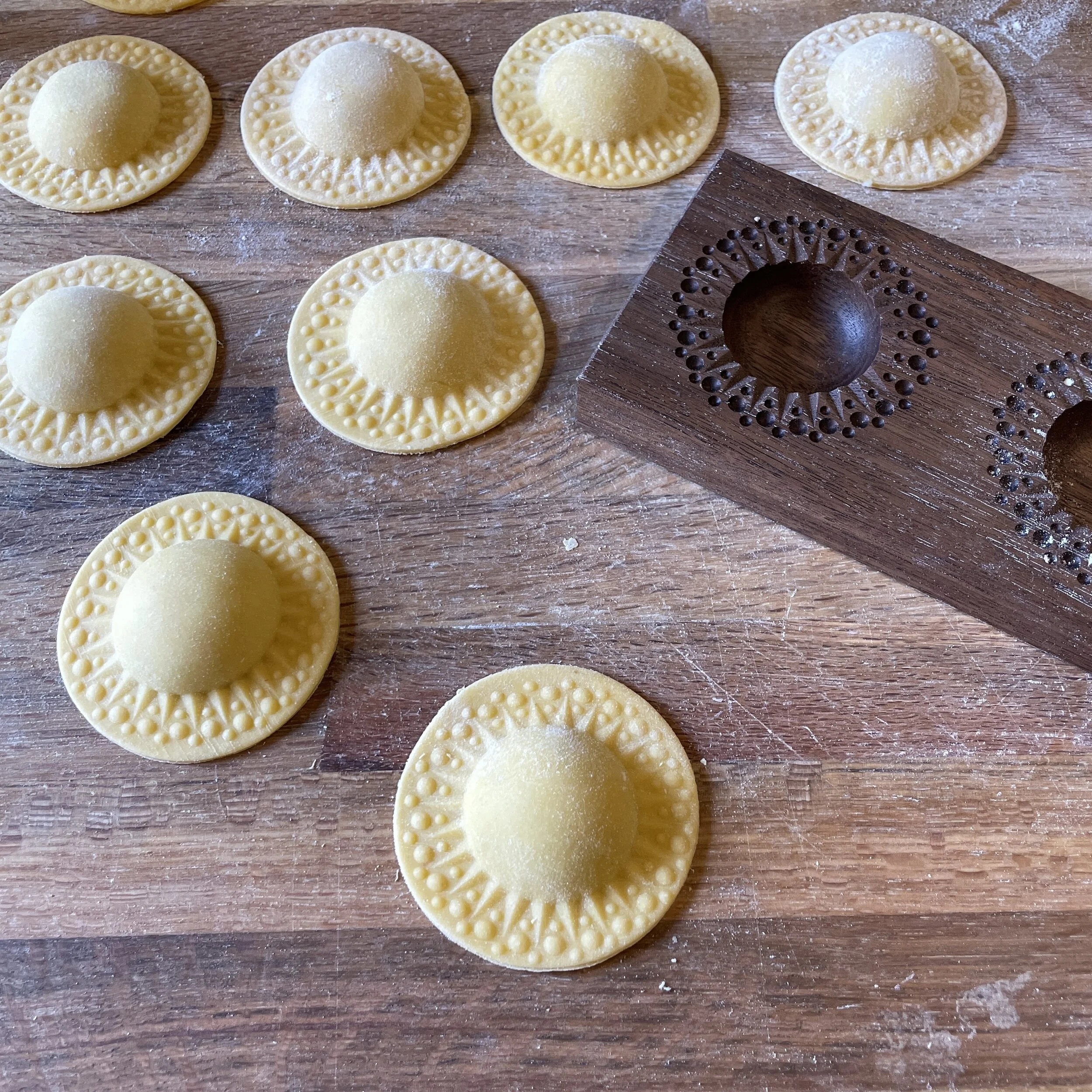 Artichoke Ricotta Ravioli — Nina's Pasta Project
