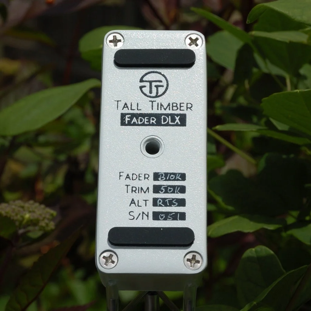 Fader DLX expression/volume slider — Tall Timber