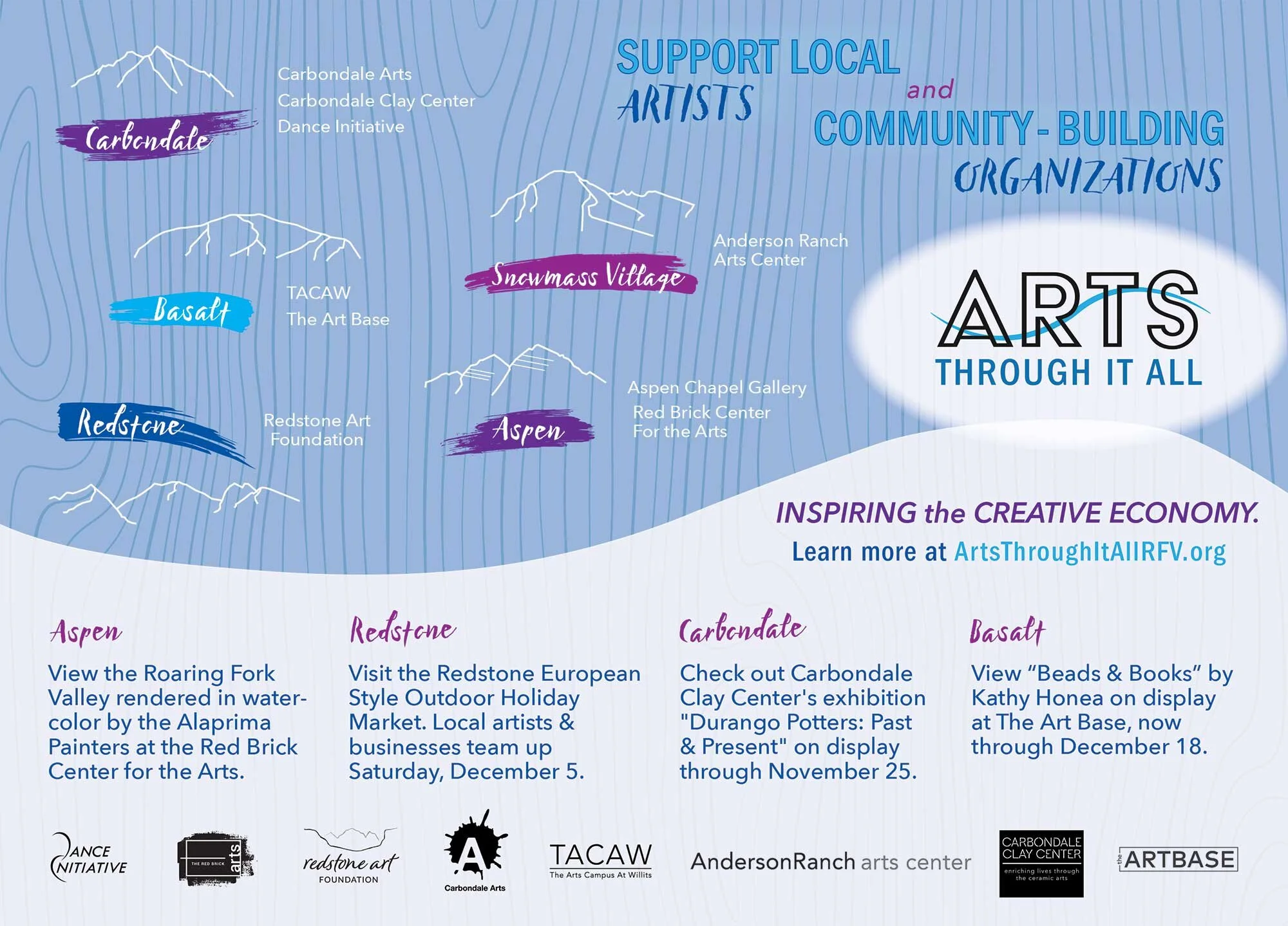 Upcoming Events — Redstone Art Foundation