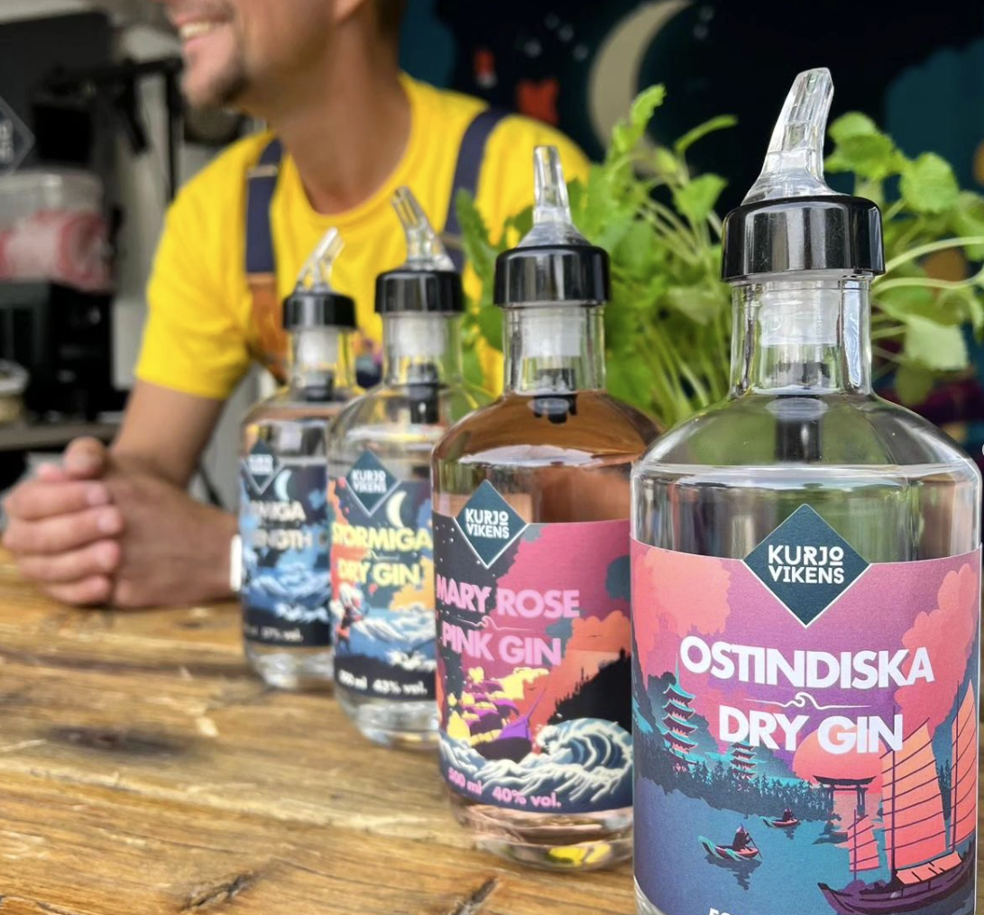 Upplev Gästkök och Bränn din egen gin — Kurjovikens