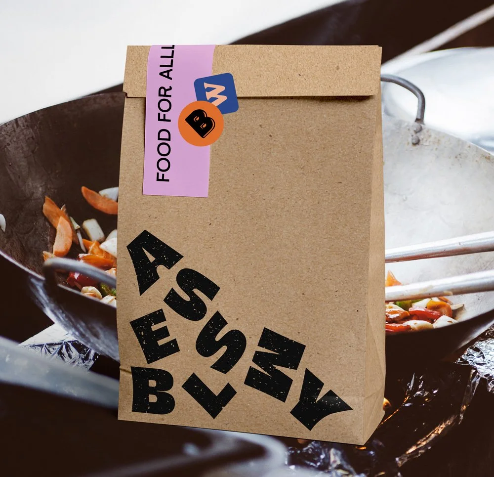 Food Hall Branding With A Playful, Indie Vibe. — Salt And Sister Studio ...