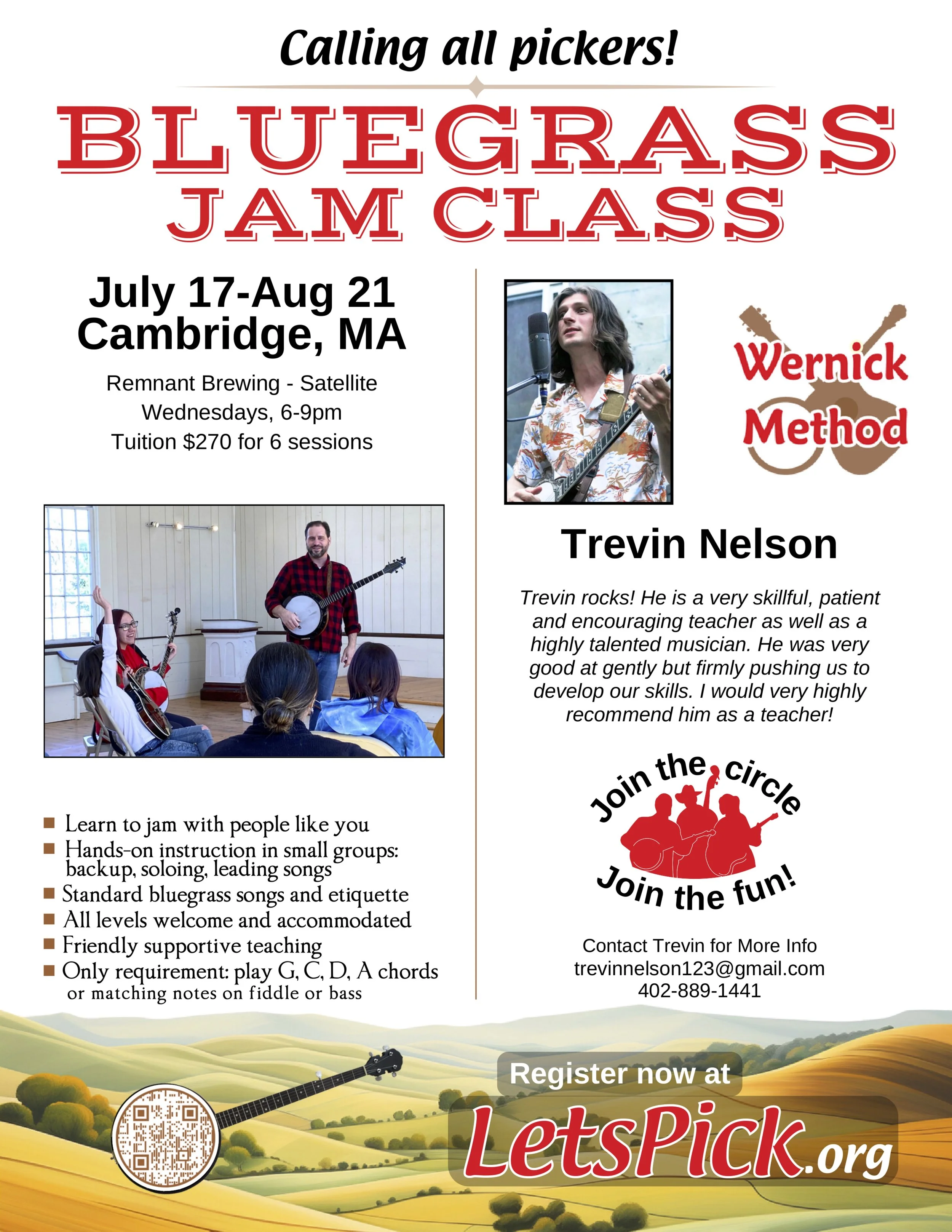 Wernick Method - Weekly Jam Class — Remnant Brewing