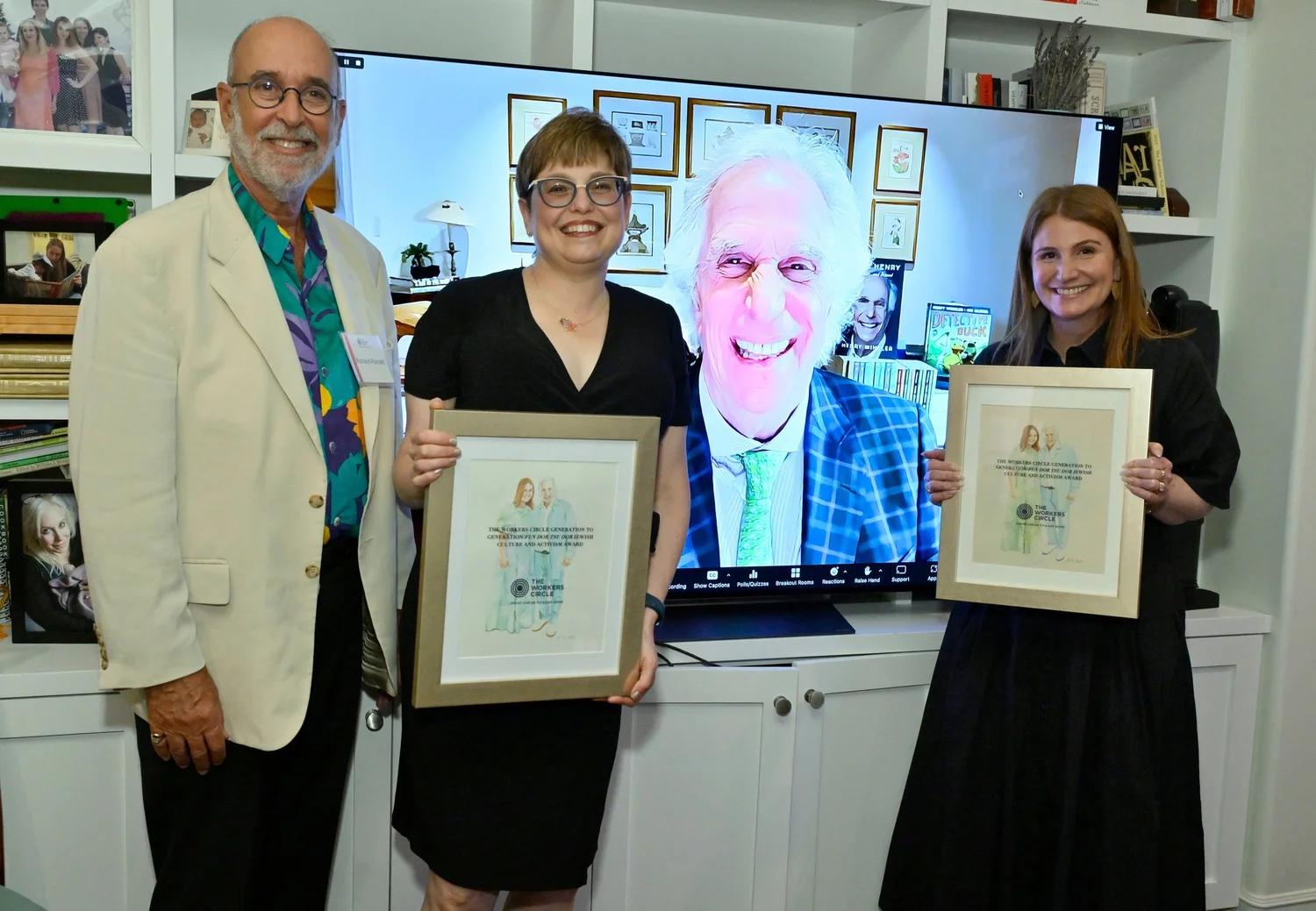 Henry Winkler Receives Jewish Culture and Activism Award With Daughter ...