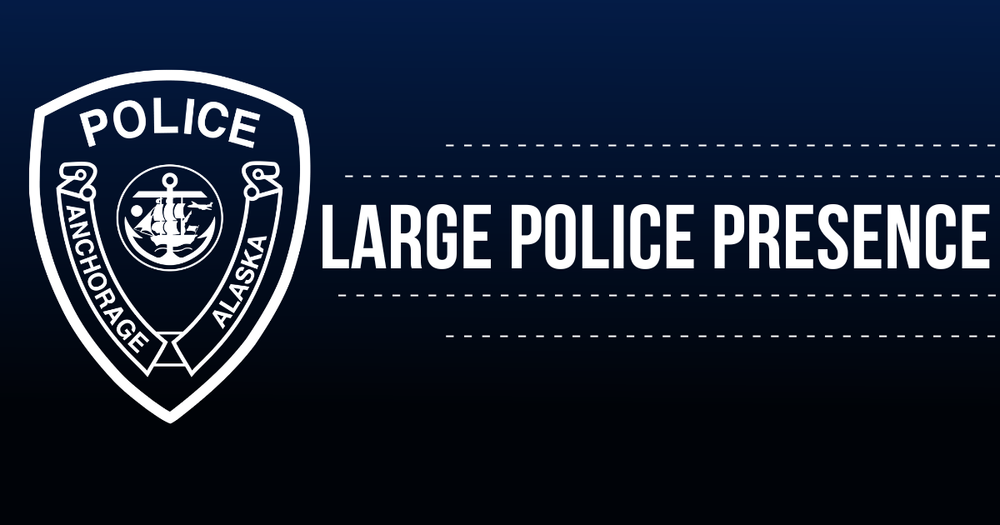LARGE POLICE PRESENCE: 40th Ave, Arctic Blvd, and Tudor Road ...