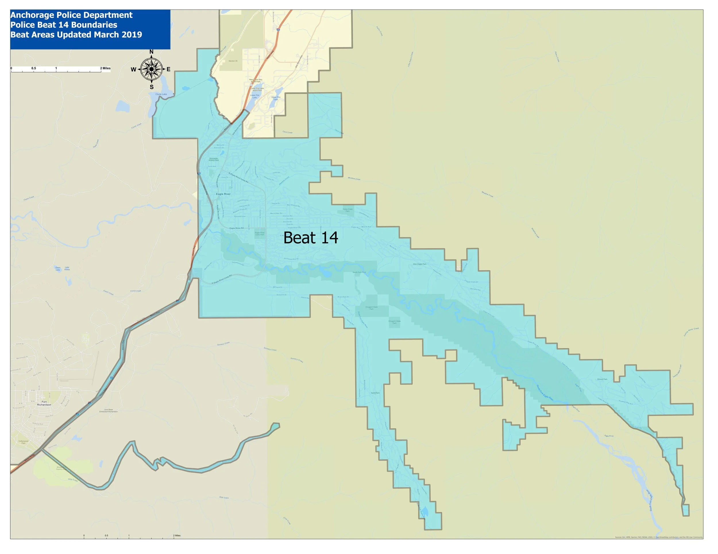 Patrol Beats — Anchorage Police Department