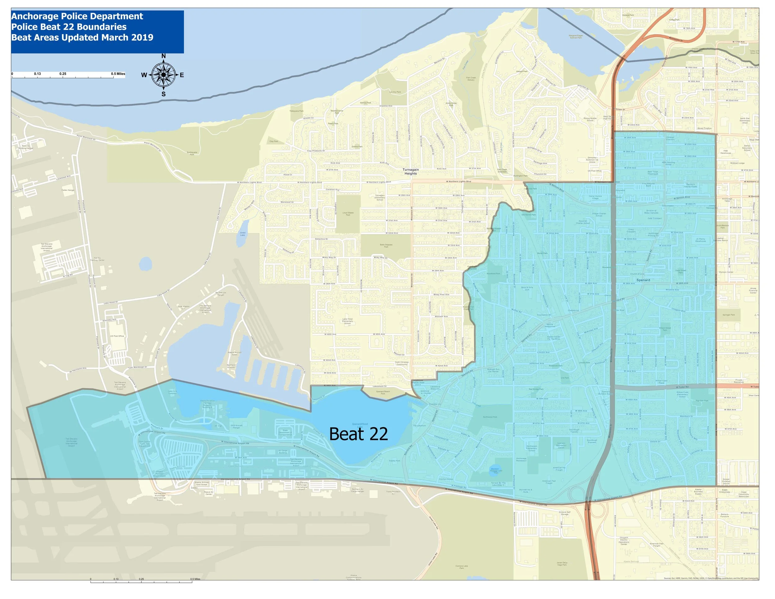 Patrol Beats — Anchorage Police Department