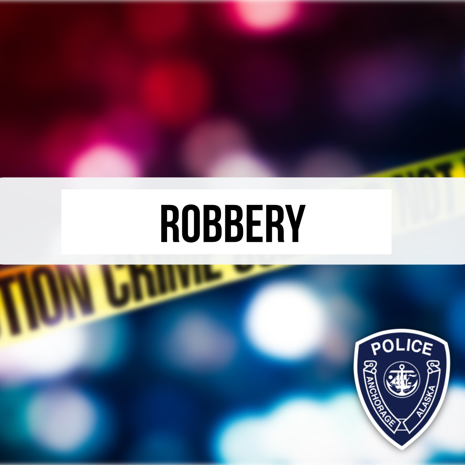 ROBBERY INVESTIGATION: 1555 BRAGAW ST. — Anchorage Police Department