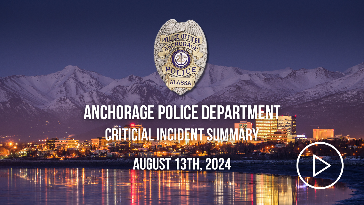 Video Releases — Anchorage Police Department