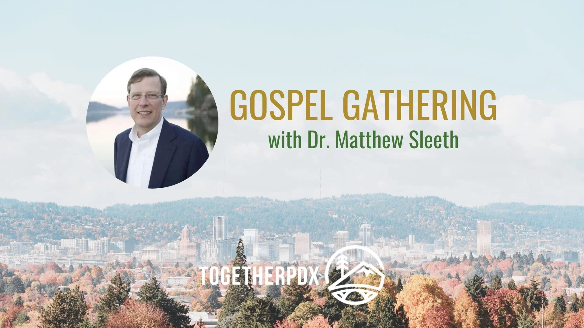 Gospel Gathering: Dr. Matthew Sleeth on Sabbath Lessons for Ministry ...
