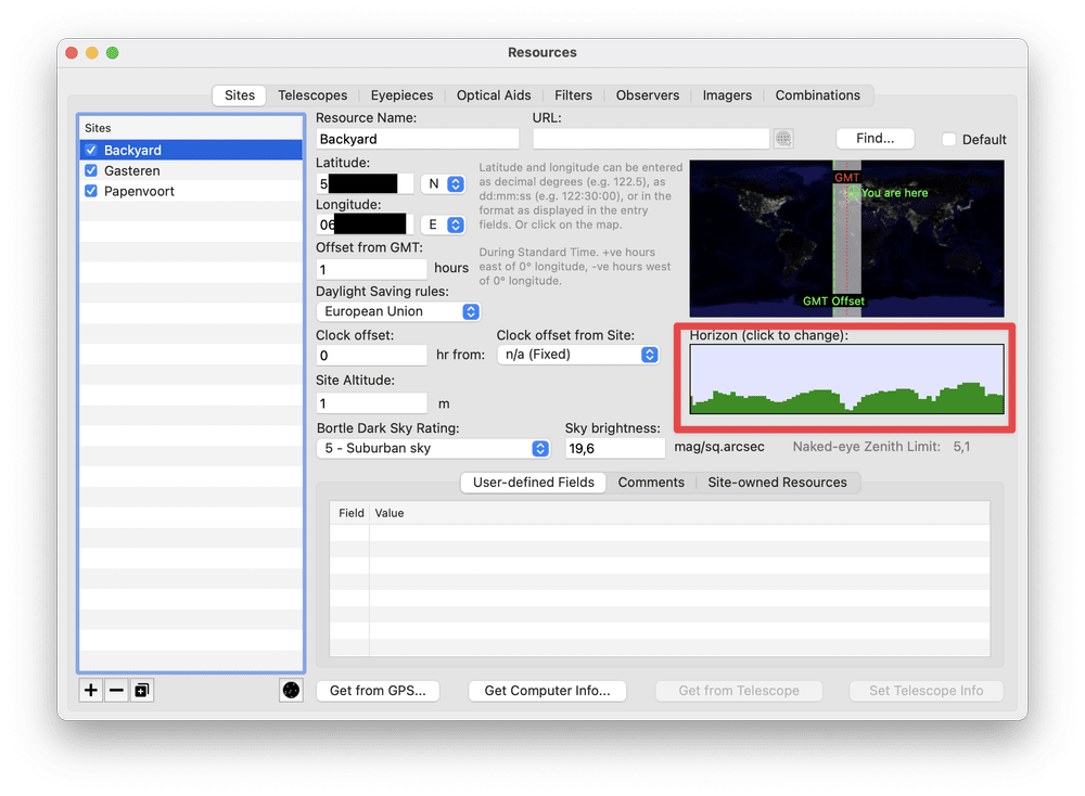 Creating Horizon files made easy. Astroplanner example ...