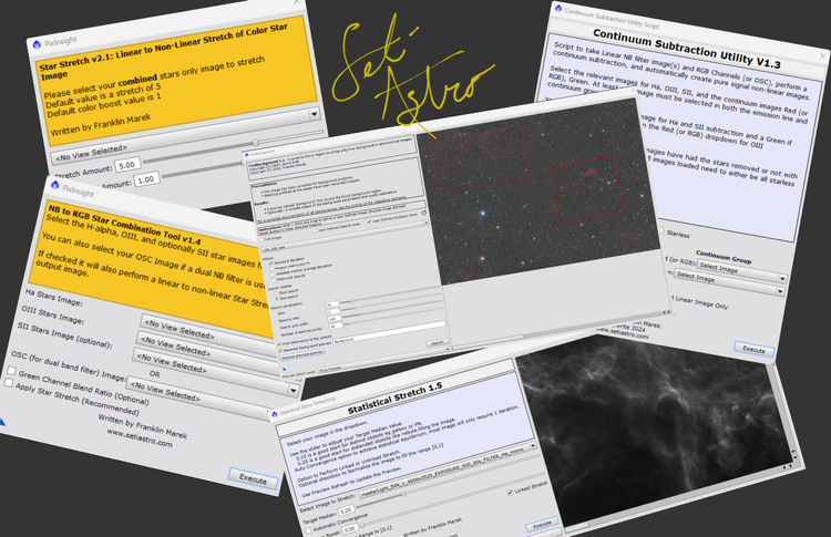 Seti Astro, a new source for PixInsight scripts — AstroWorldCreations
