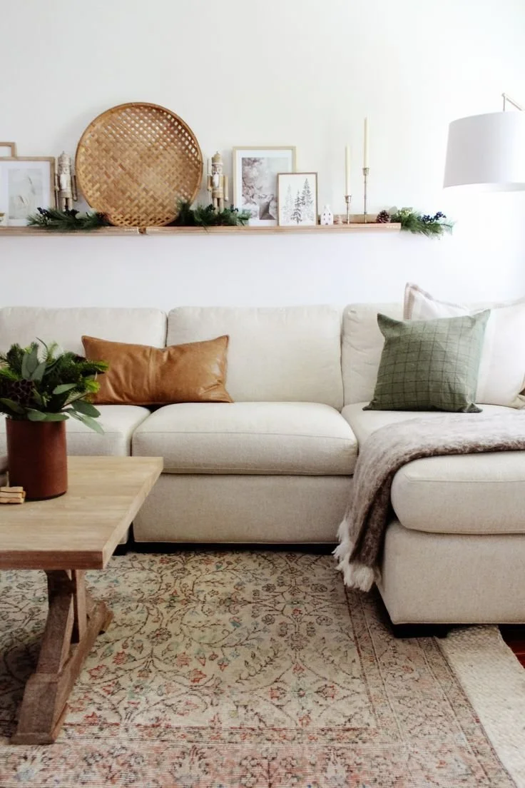 Modern boho best sale farmhouse living room