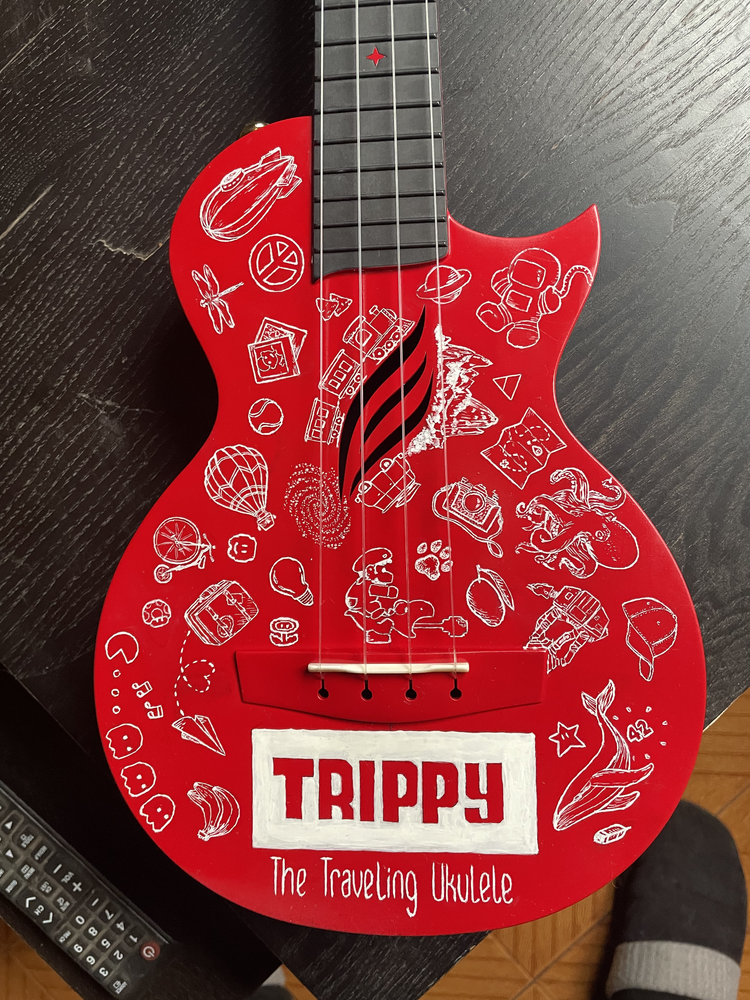 Trippy the Traveling Ukulele — Alex Cequea