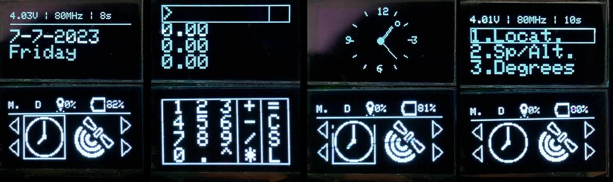 ESP32 Dual-Screen Cyber Watch — THE CYBERDECK CAFE