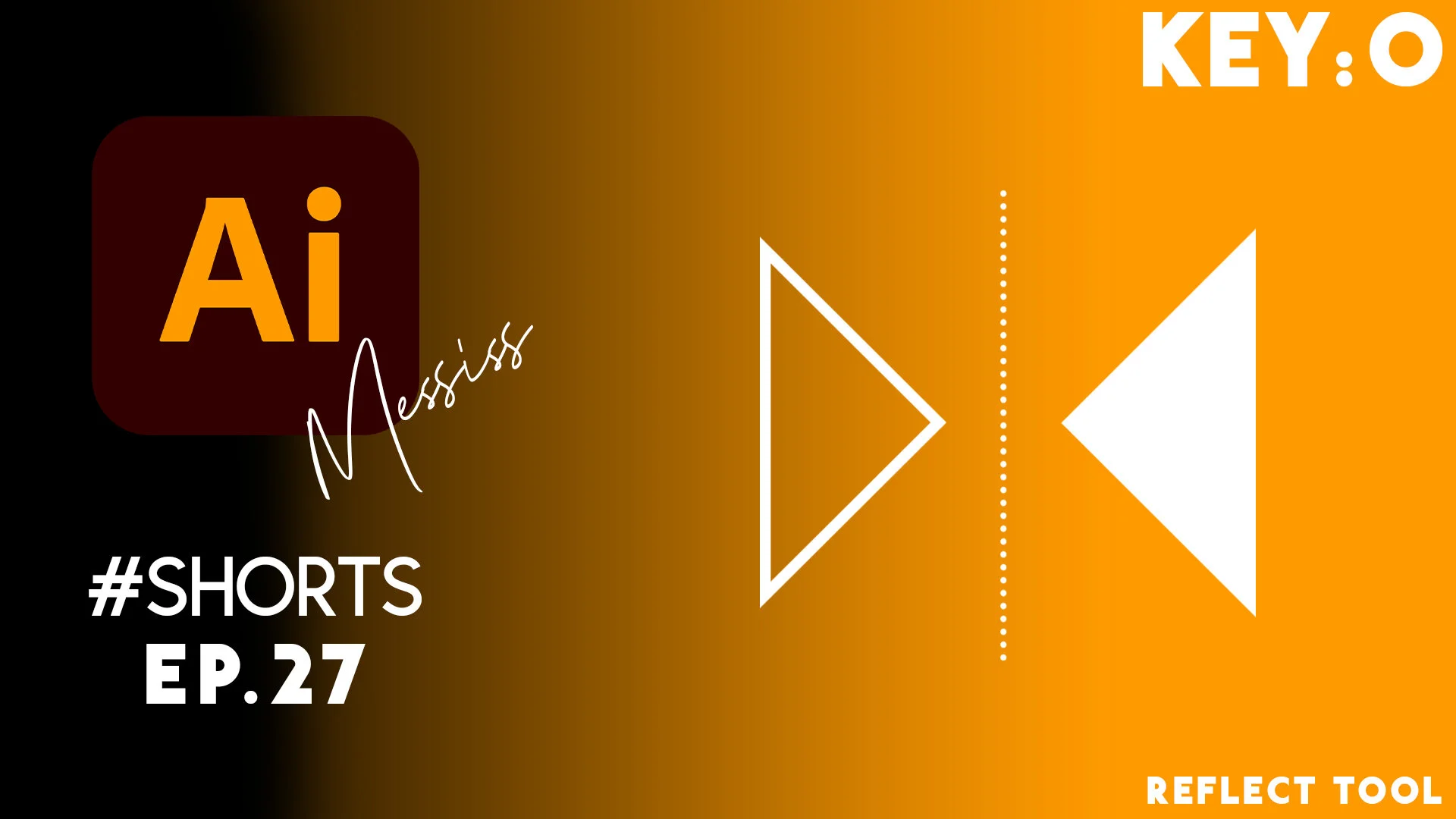 Reflect Tool A To Z In Adobe Illustrator Reflect Tool A To Z In Adobe Illustrator