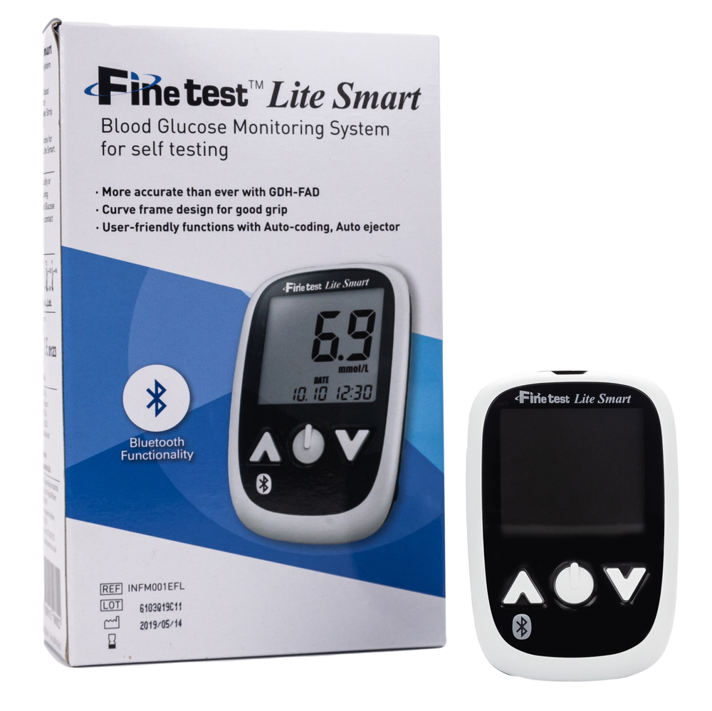 Finetest™ Lite Blood Glucose Meter — Neon Diagnostics