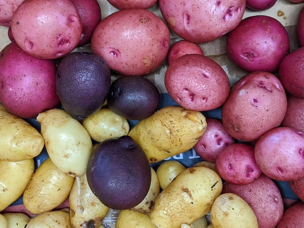 Rainbow Potatoes