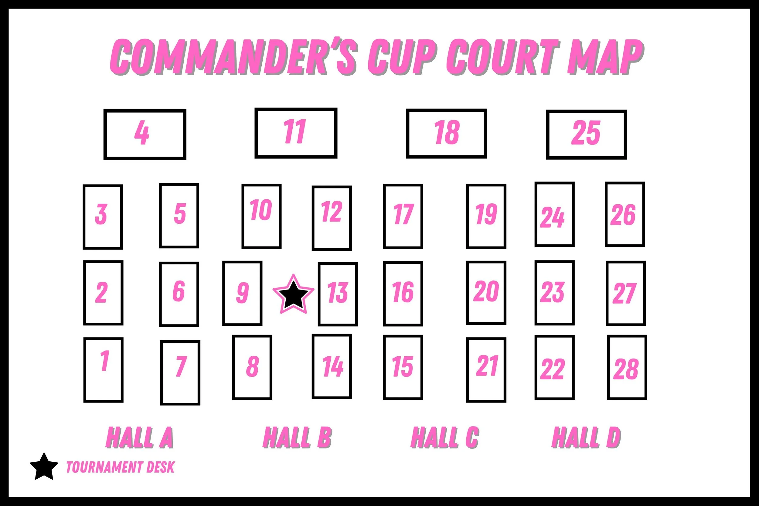 Court Maps — Southern Volleyball Tournaments