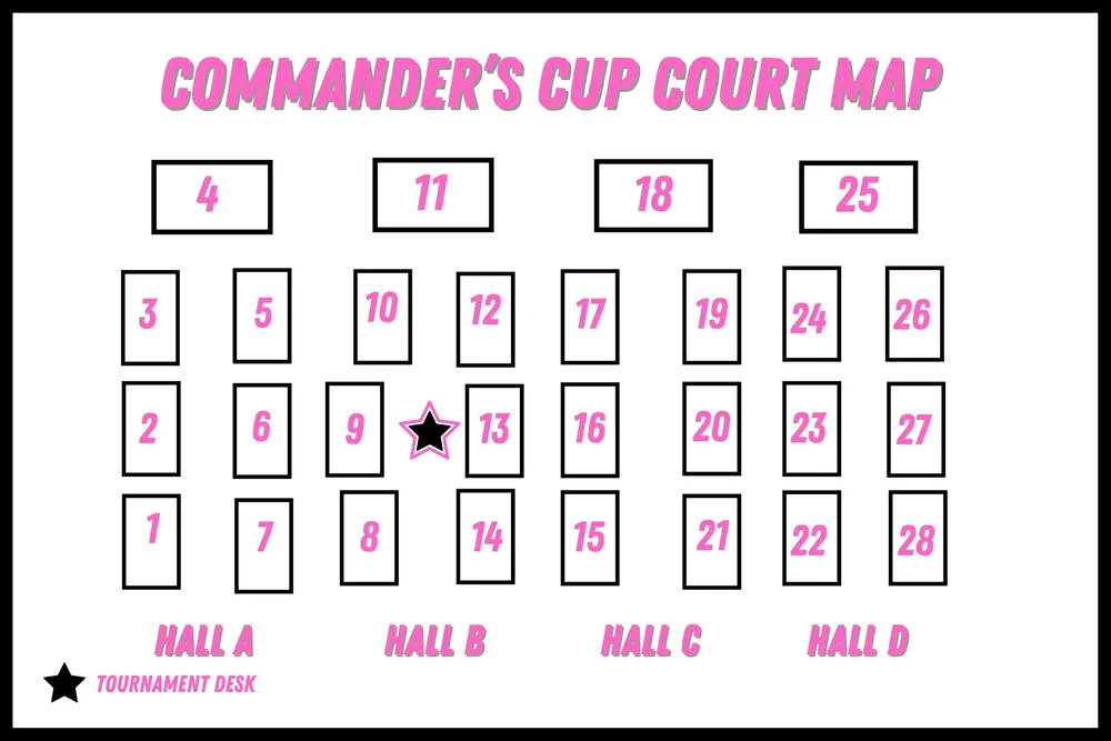 Court Maps — Southern Volleyball Tournaments