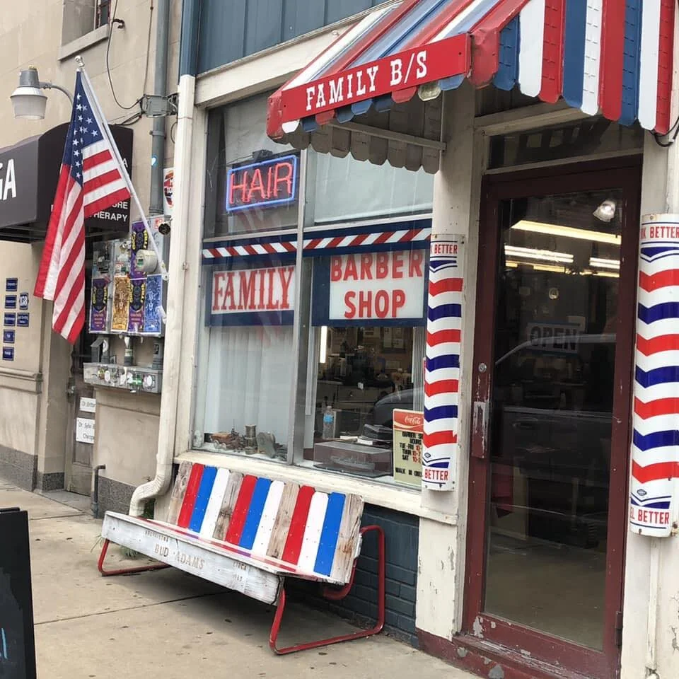 Old Barber Shop Outside