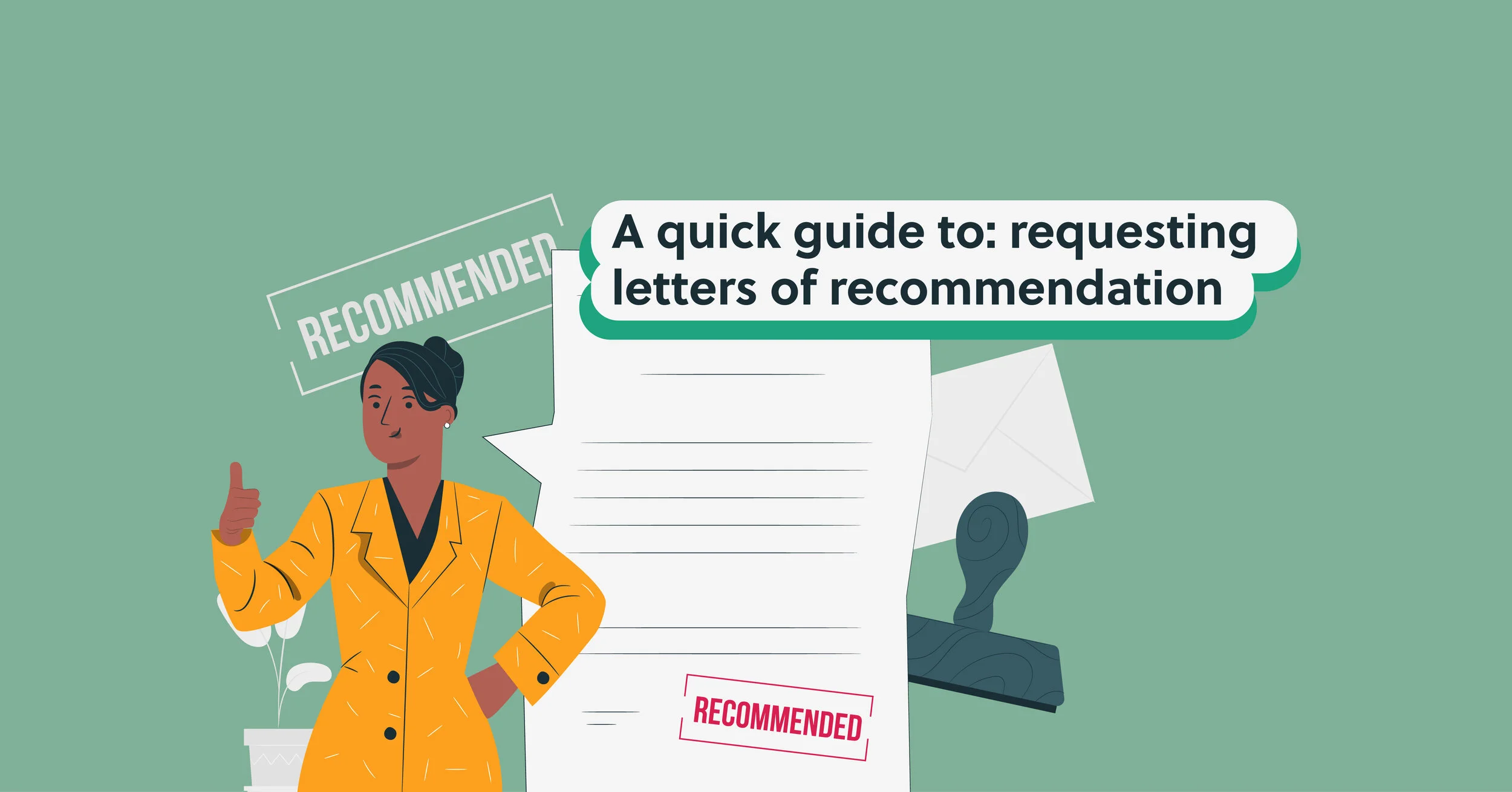 Recommendation Letter Clipart
