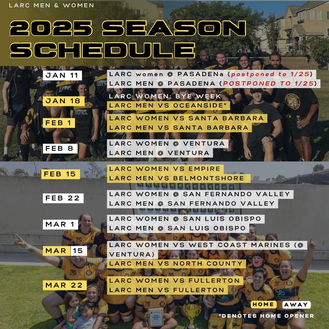 Men's Rugby — Los Angeles Rugby Club